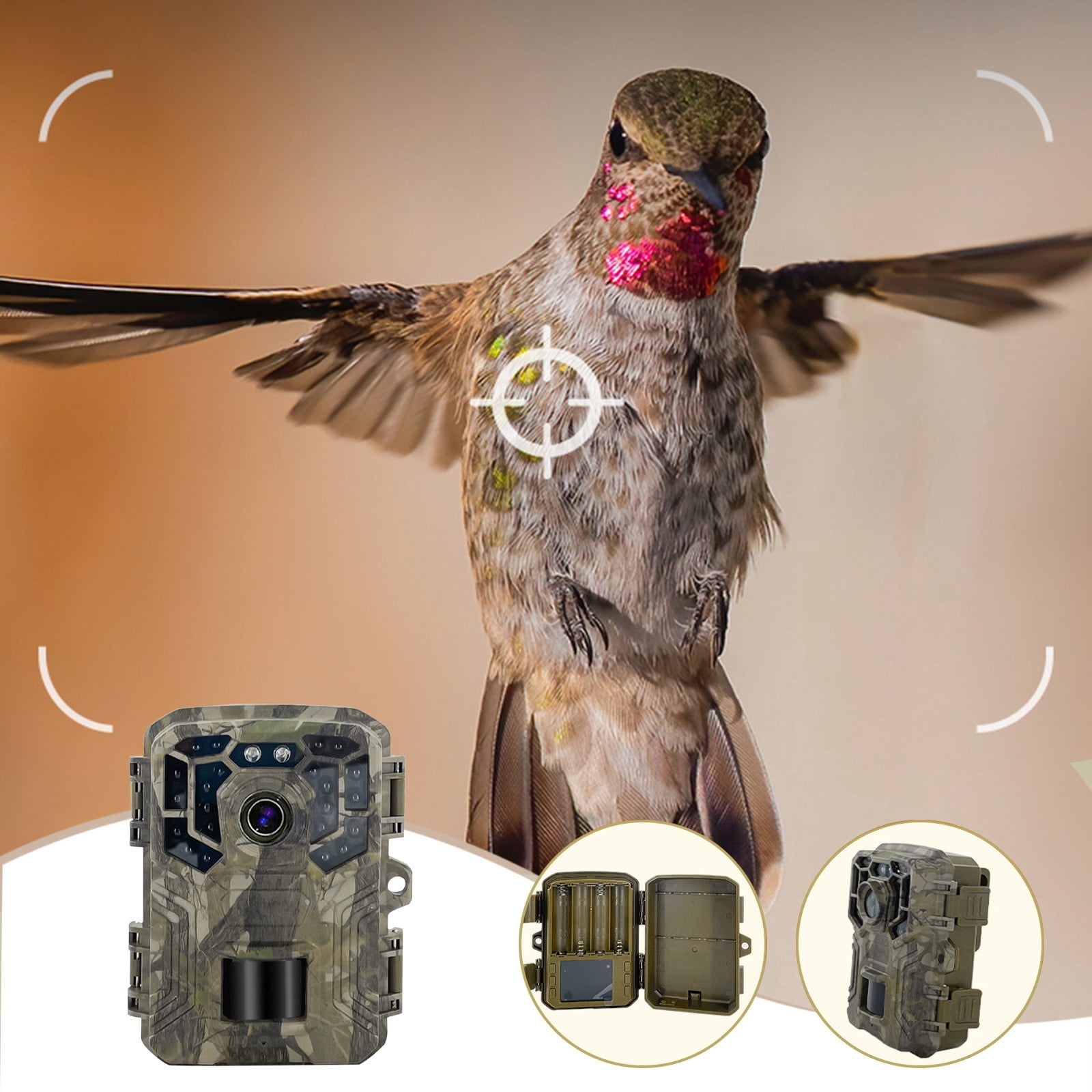 Tozuoyouz Mini Camera Hunting Camera Game - 1080P 24Mp Camera With ...