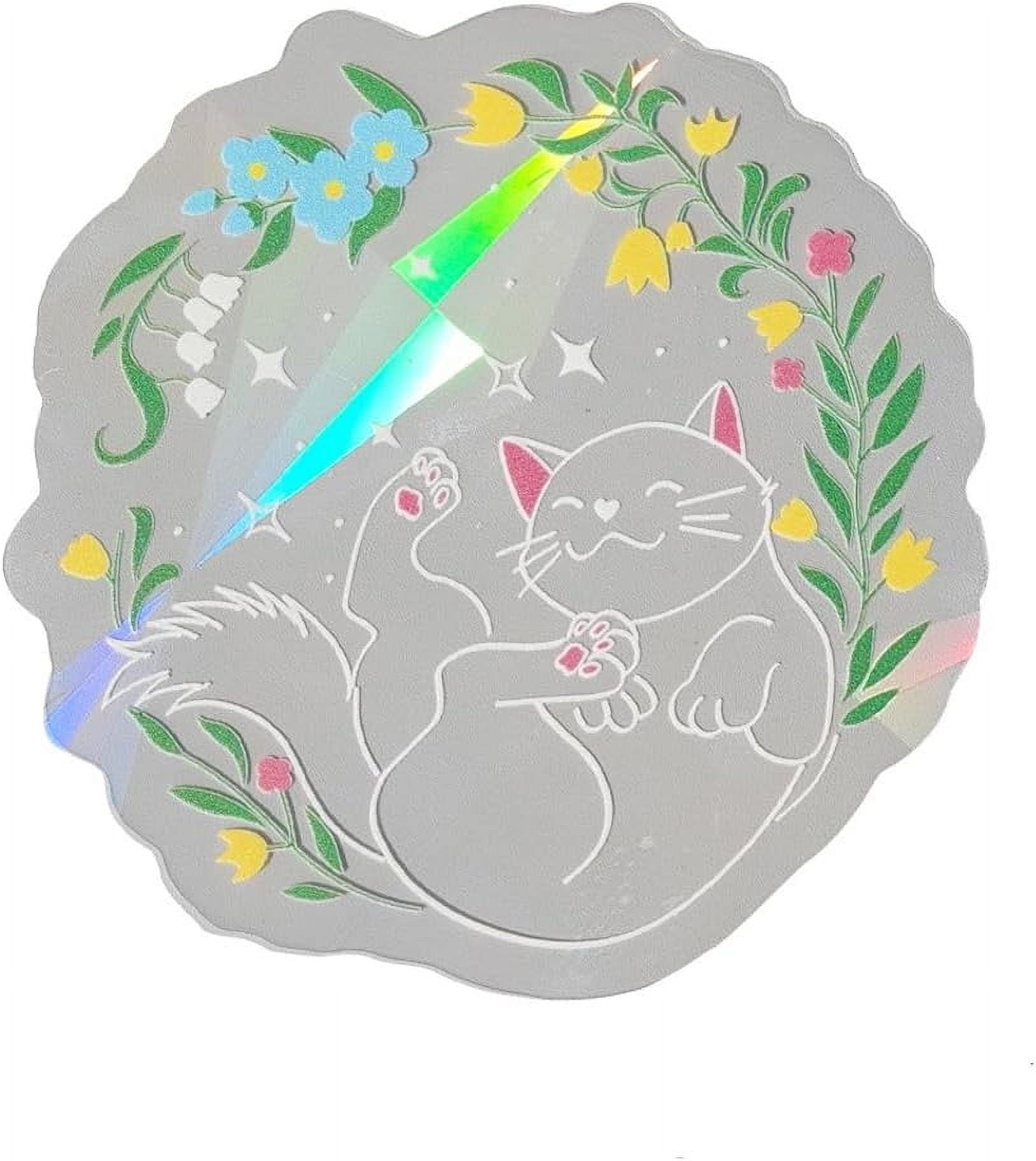 Tozuoyouz Multicolor Suns Catcher Window Stickers Pvc Self Adhesive ...