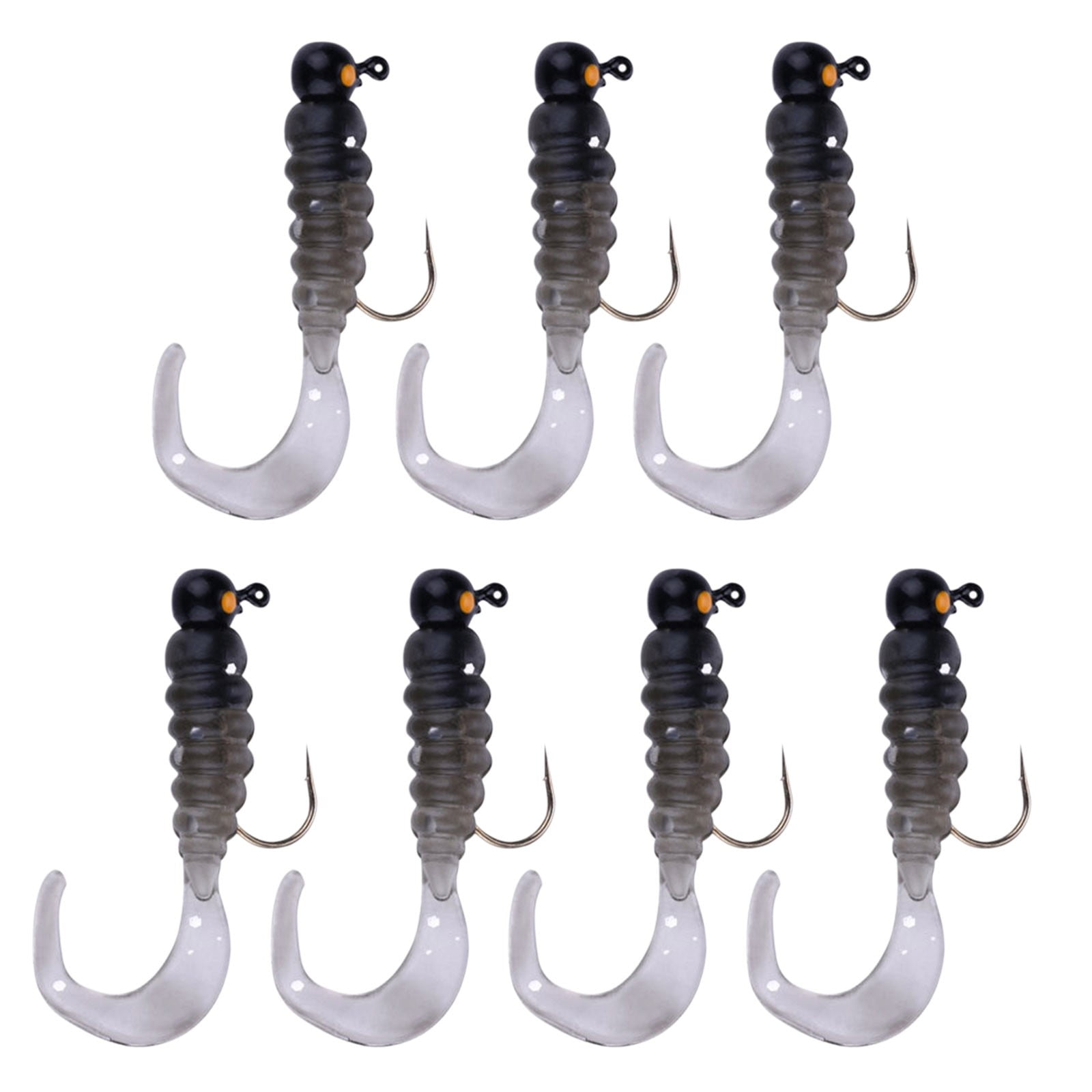 Tozuoyouz Soft Bait T-Tail Fishing Small T-Tail 1G-4G Road Runner Lead ...