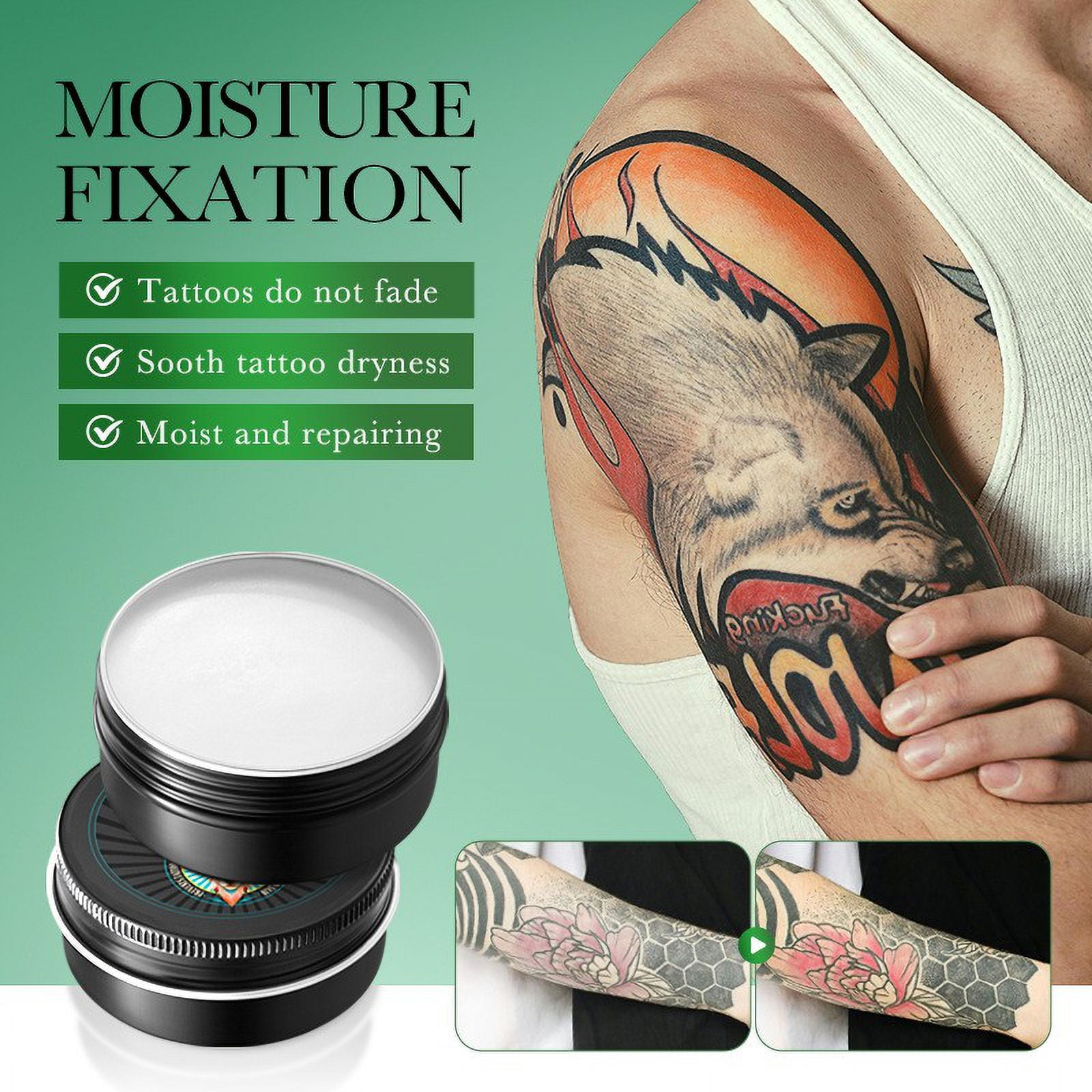 Tozuoyouz Tattoos Color Care Cream Moisturizing And Fixing Body Lotion ...