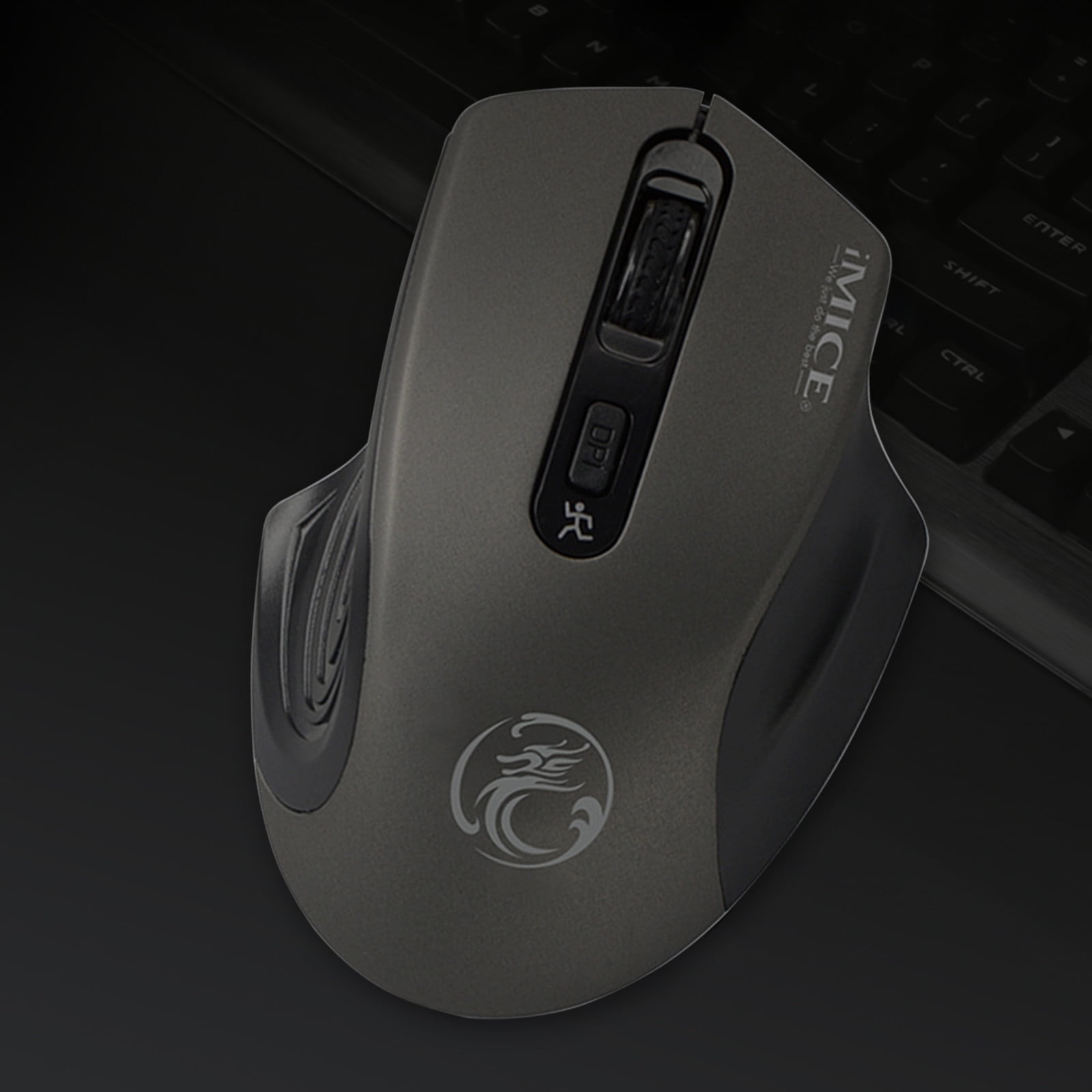 Tozuoyouz Wireless Mouse 2.4G Noiseless Mouse With Usb Receiver ...