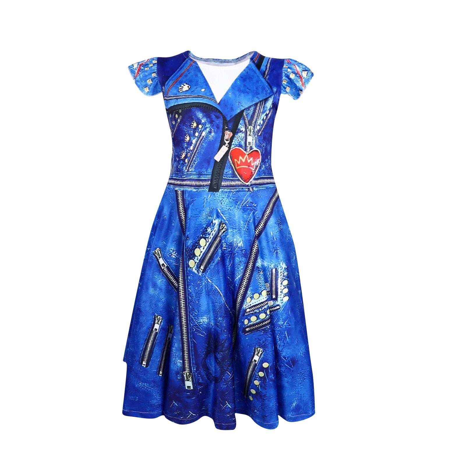 Tplvbz Descendants Costume for Girls, Princess Costume for Girls Kids ...