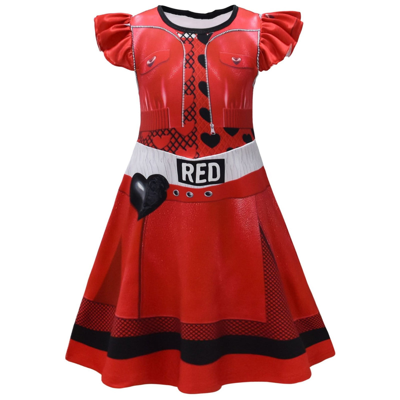 Tplvbz Descendants Costume for Girls, Princess Costume for Girls Kids ...