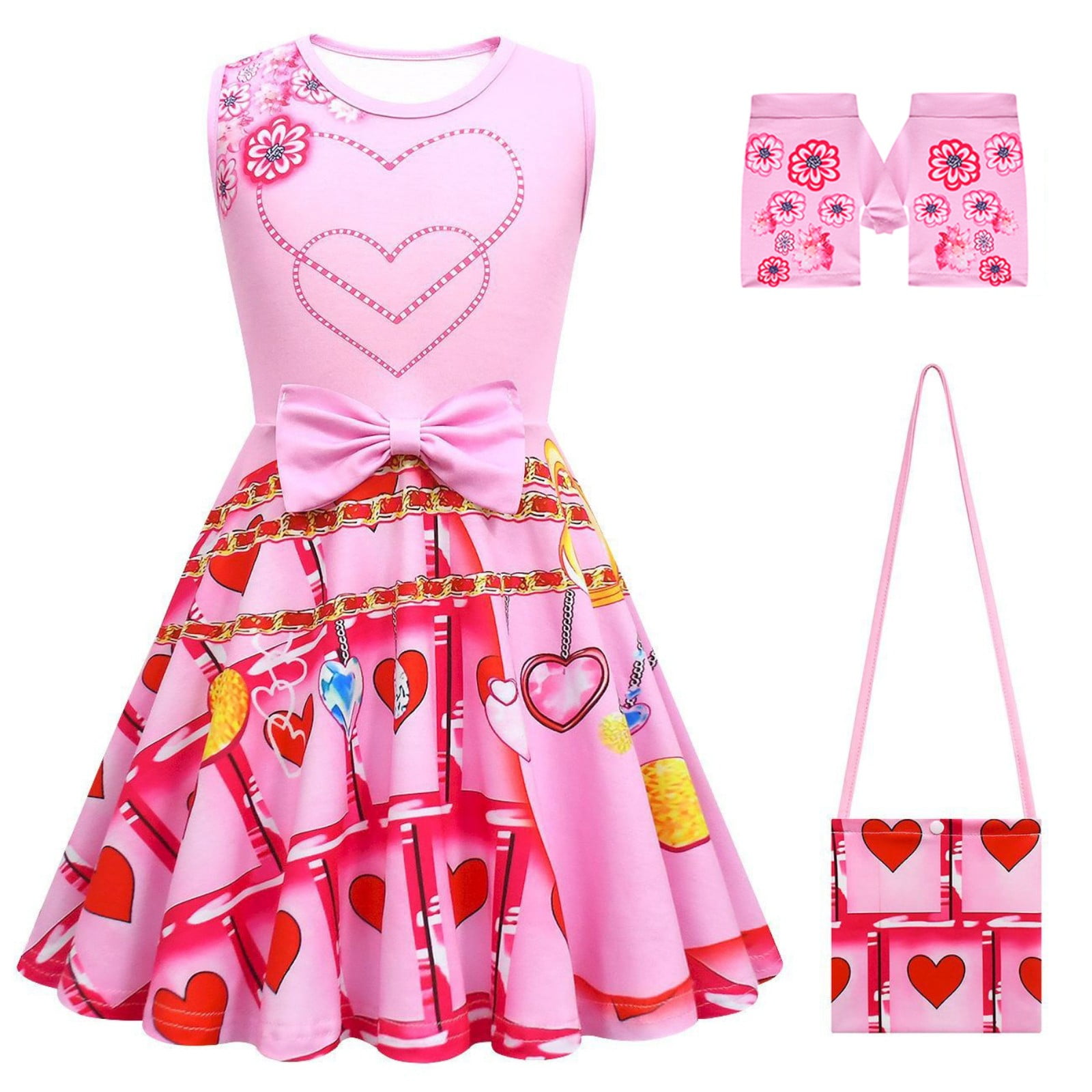 Tplvbz Descendants Costumes - Descendants Red Costume for Girls Rise of ...