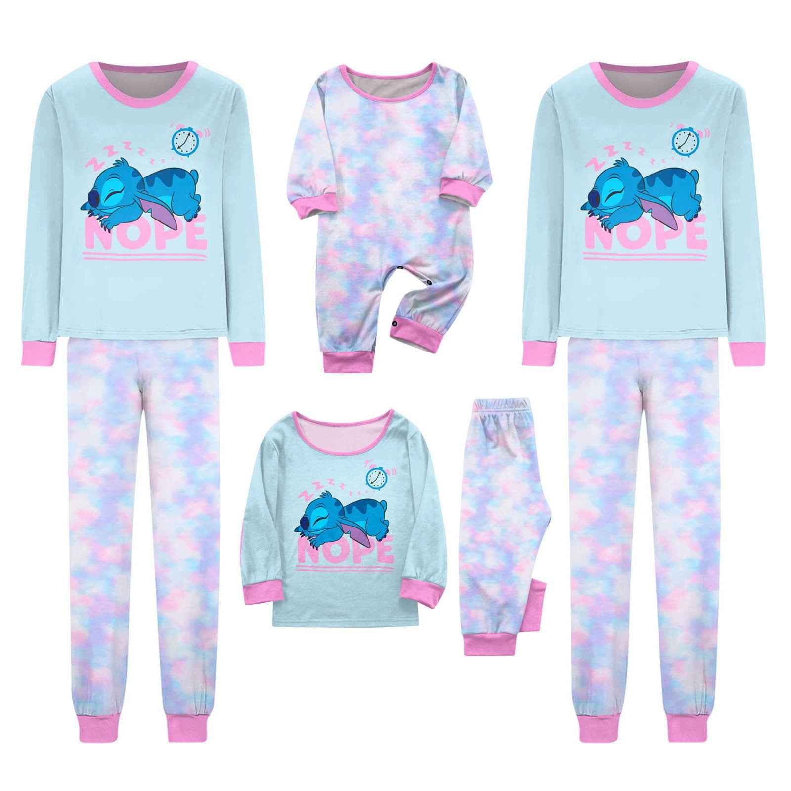 Tplvbz Family Christmas Pajamas Matching Sets Stitch, Stitch Pjs Top ...