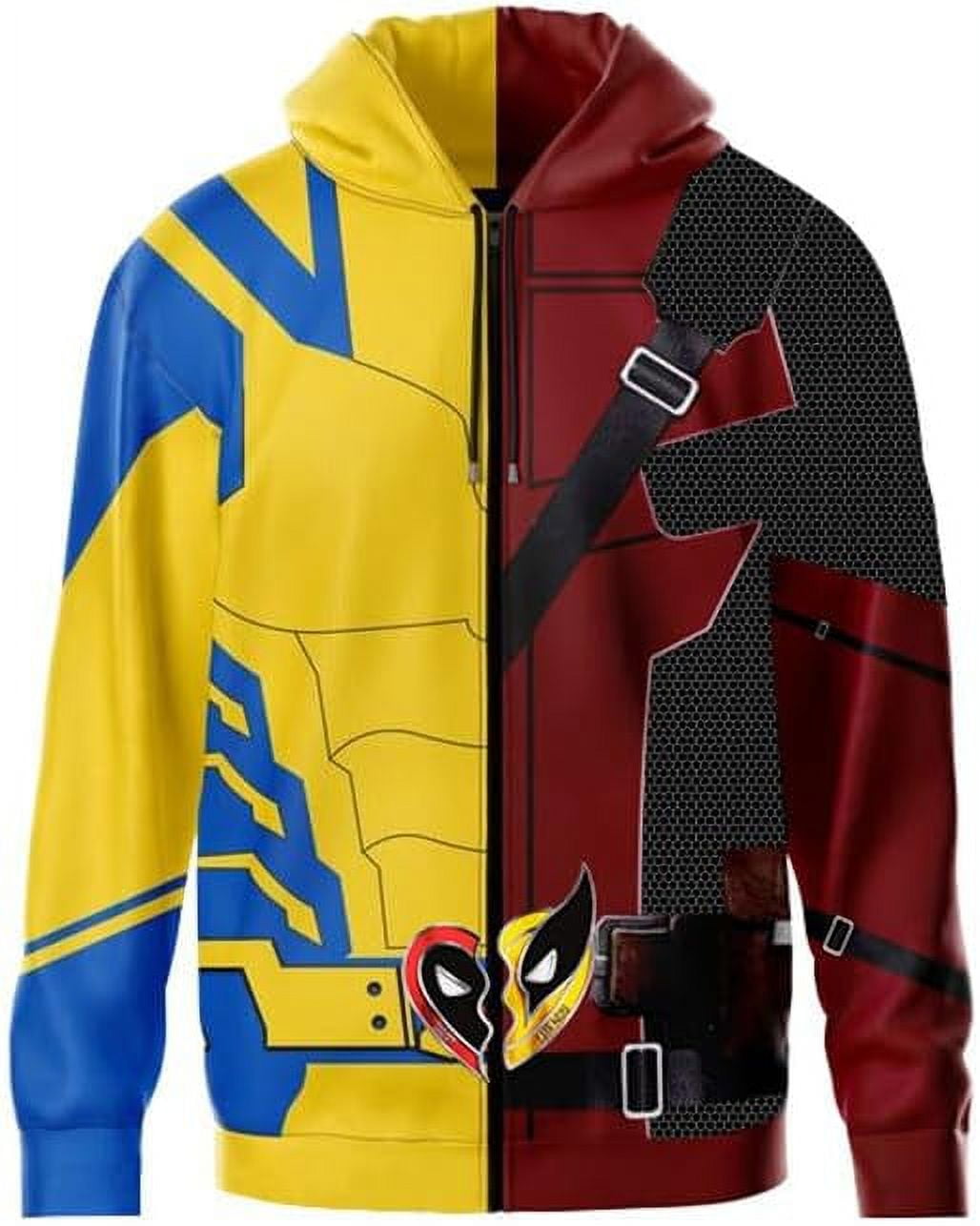 Tplvbz Halloween Deadpool and Wolverine Costume 2024 New Movie Deadpool ...