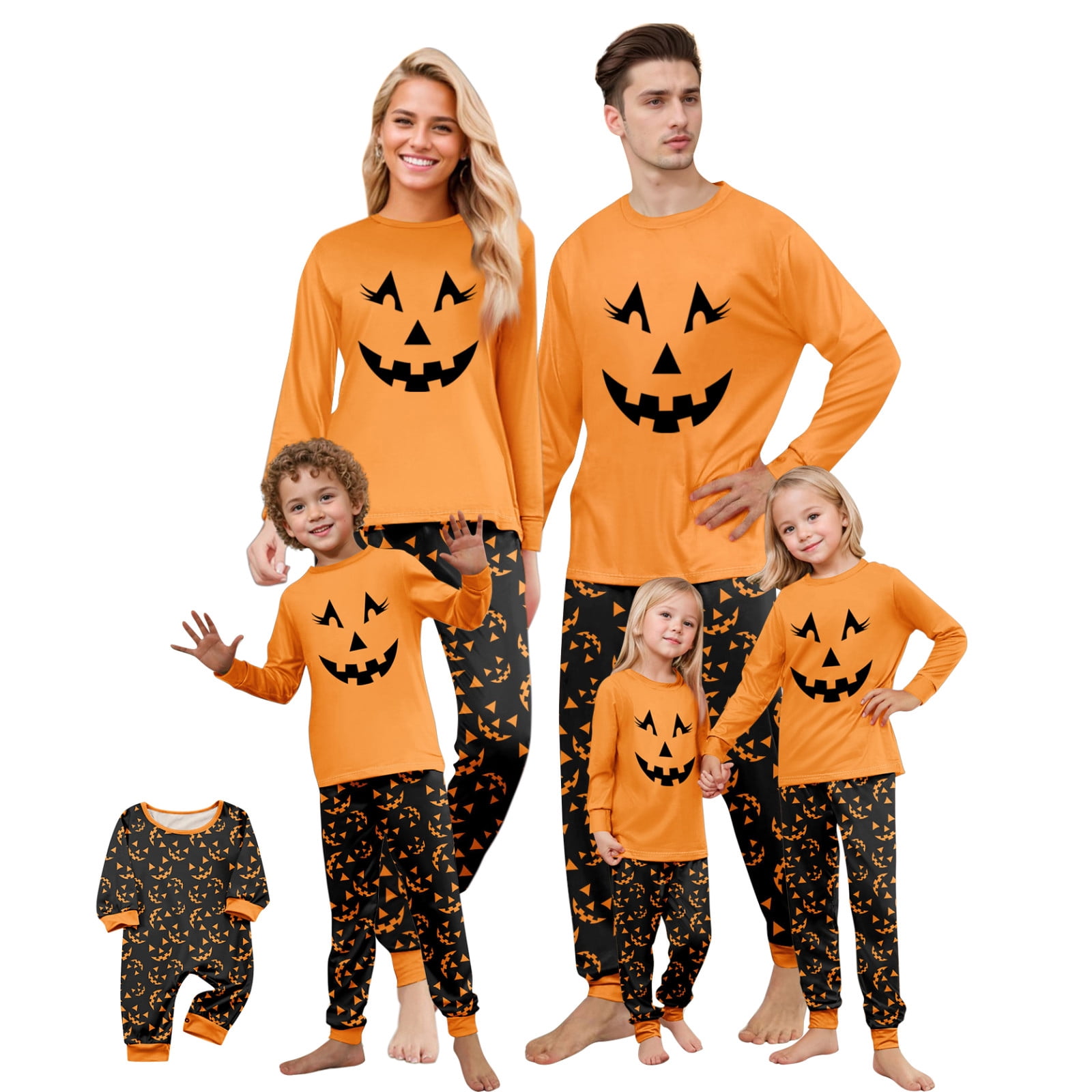 Tplvbz Matching Halloween Pajamas - 2025 New Matching Pjs Cute Cartoon ...