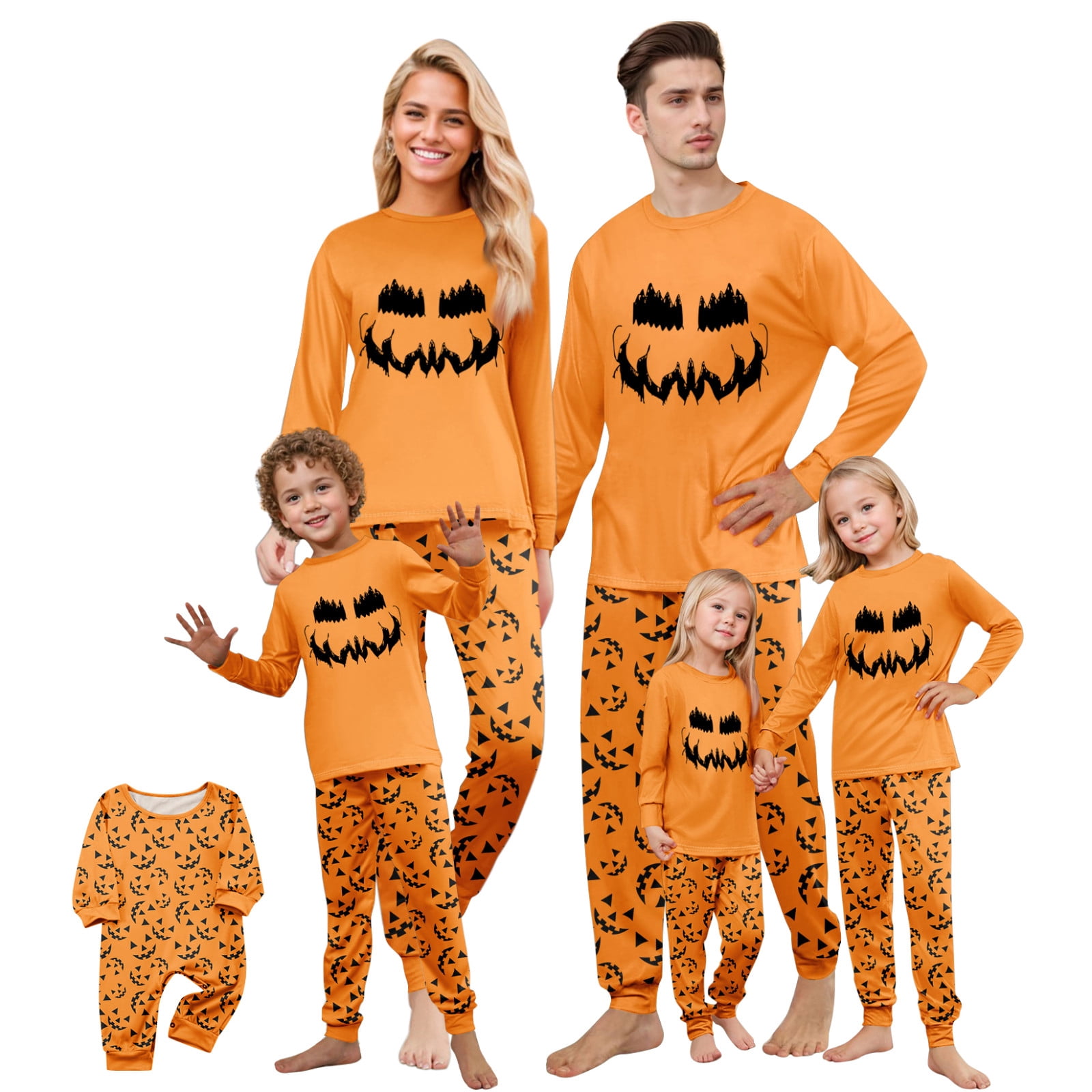 Tplvbz Matching Halloween Pajamas - 2025 New Matching Pjs Cute Cartoon ...