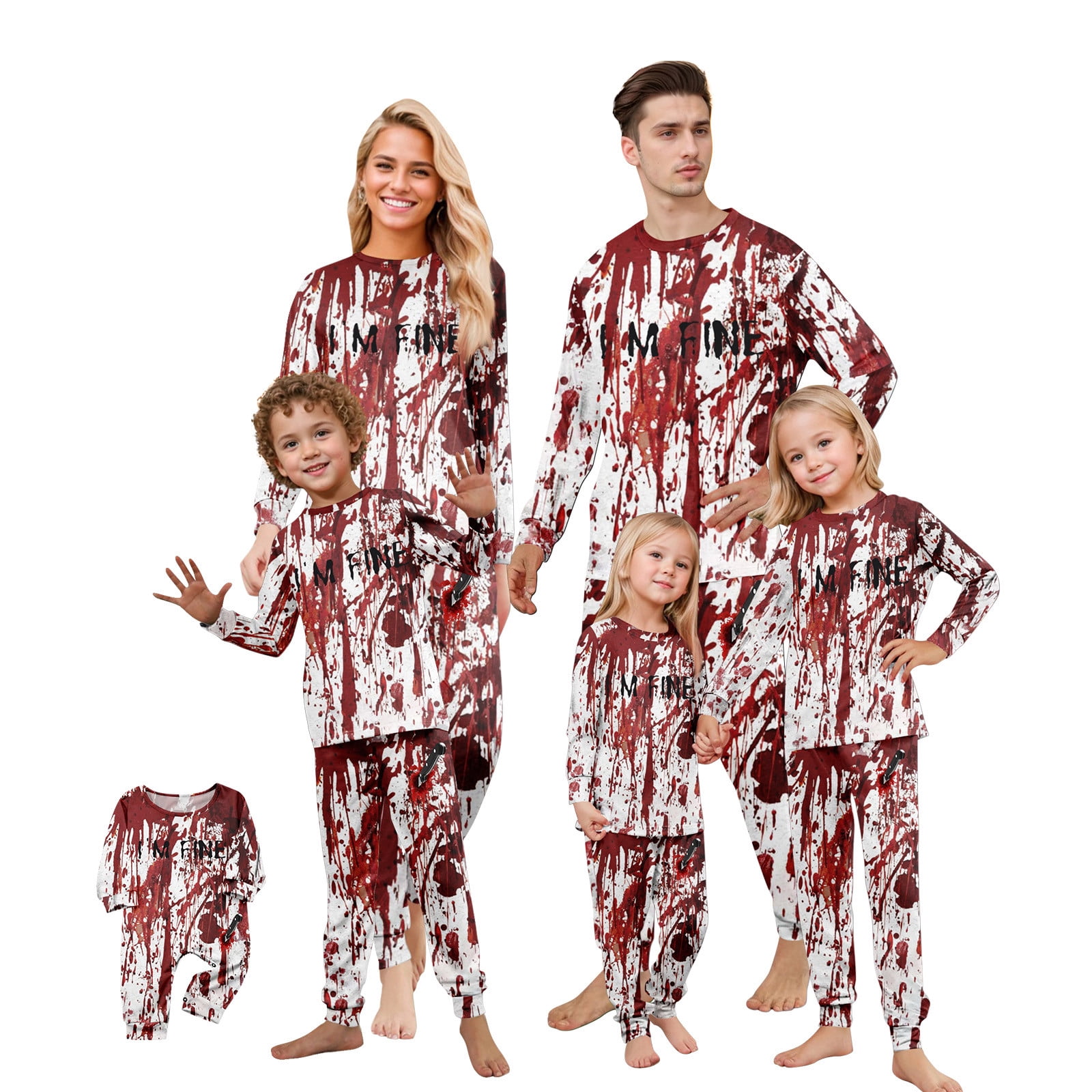 Tplvbz Matching Halloween Pajamas - 2025 New Matching Pjs Spooky ...