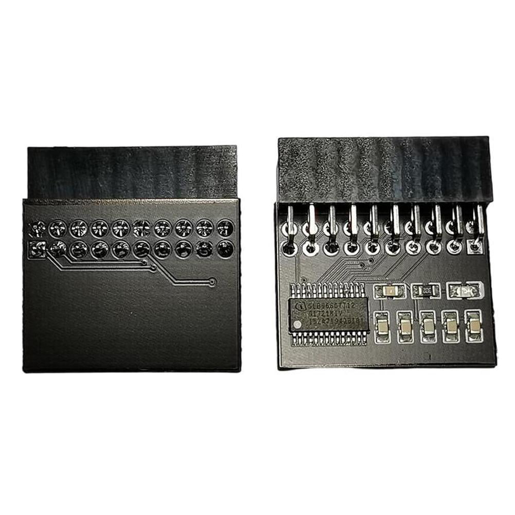 Tpm 1.2 Encryption Security Module Board Remote TPM1.2 LPC 20 Pin ...