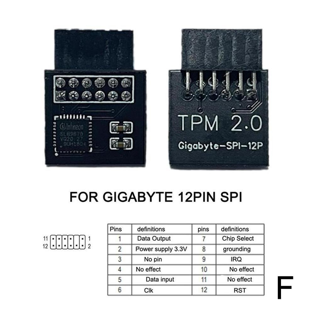 Tpm2.0 Security Module Supports Multi-brand Motherboards 14- Quality ...