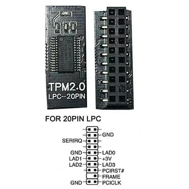 ASRock TPM2-S TPM Module Motherboard (V2.0) SH-TPM2-S/G - Walmart.com