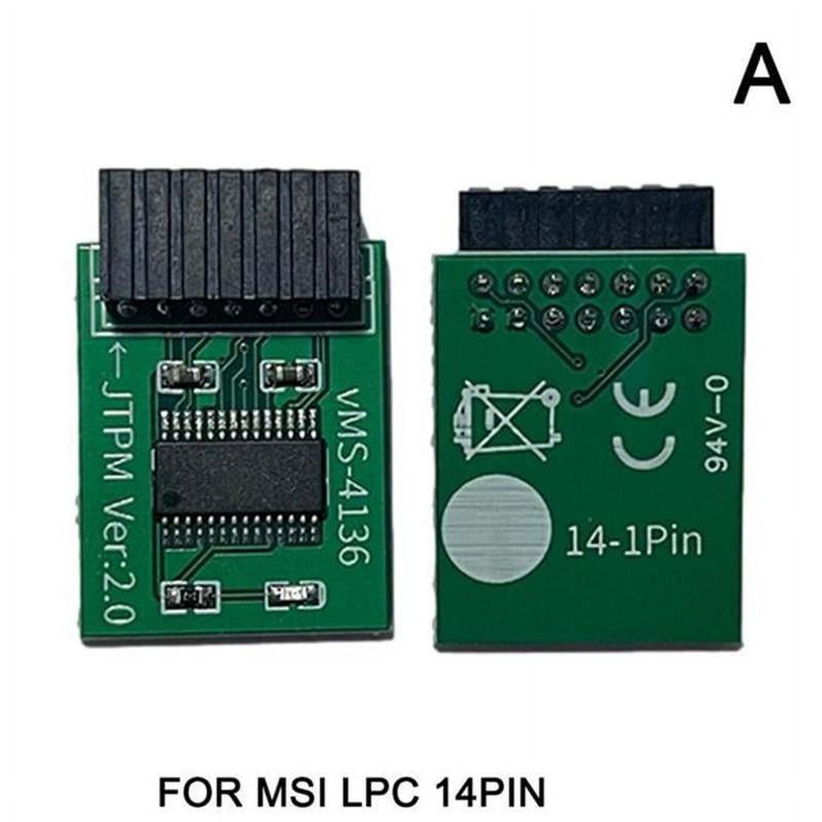 Tpm2.0 Security Module Supports Multi-brand Motherboards 20-1pin 12 14 ...