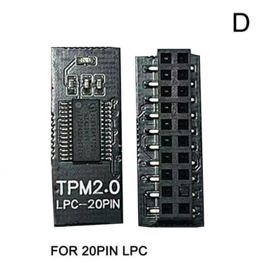 U&S TPM 2.0 Encryption Security Module, TPM LPC Module System Components, Support Version 2.0 ...