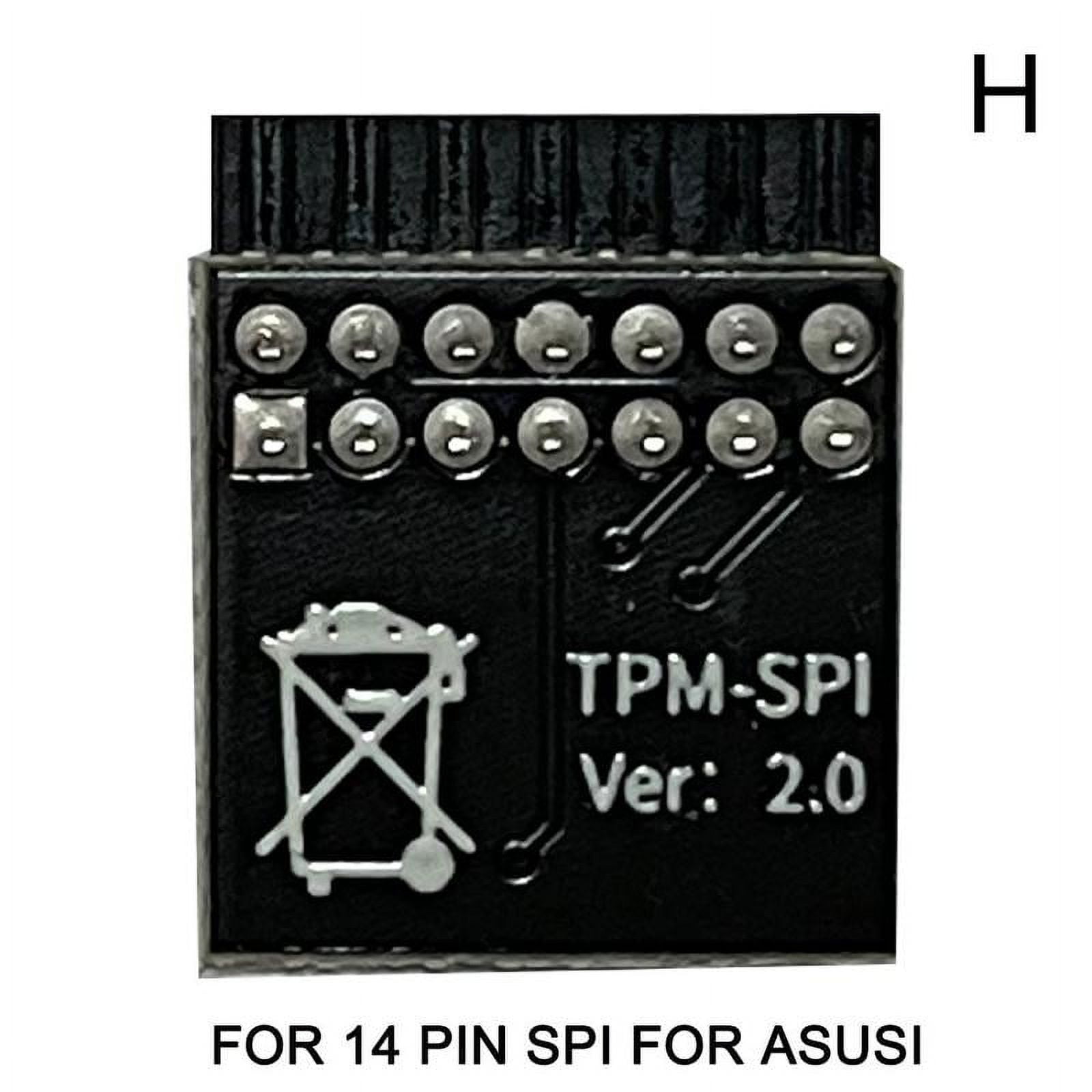 Tpm2.0 Security Module Supports Multi-brand Motherboards 20-1pin 12 14 ...
