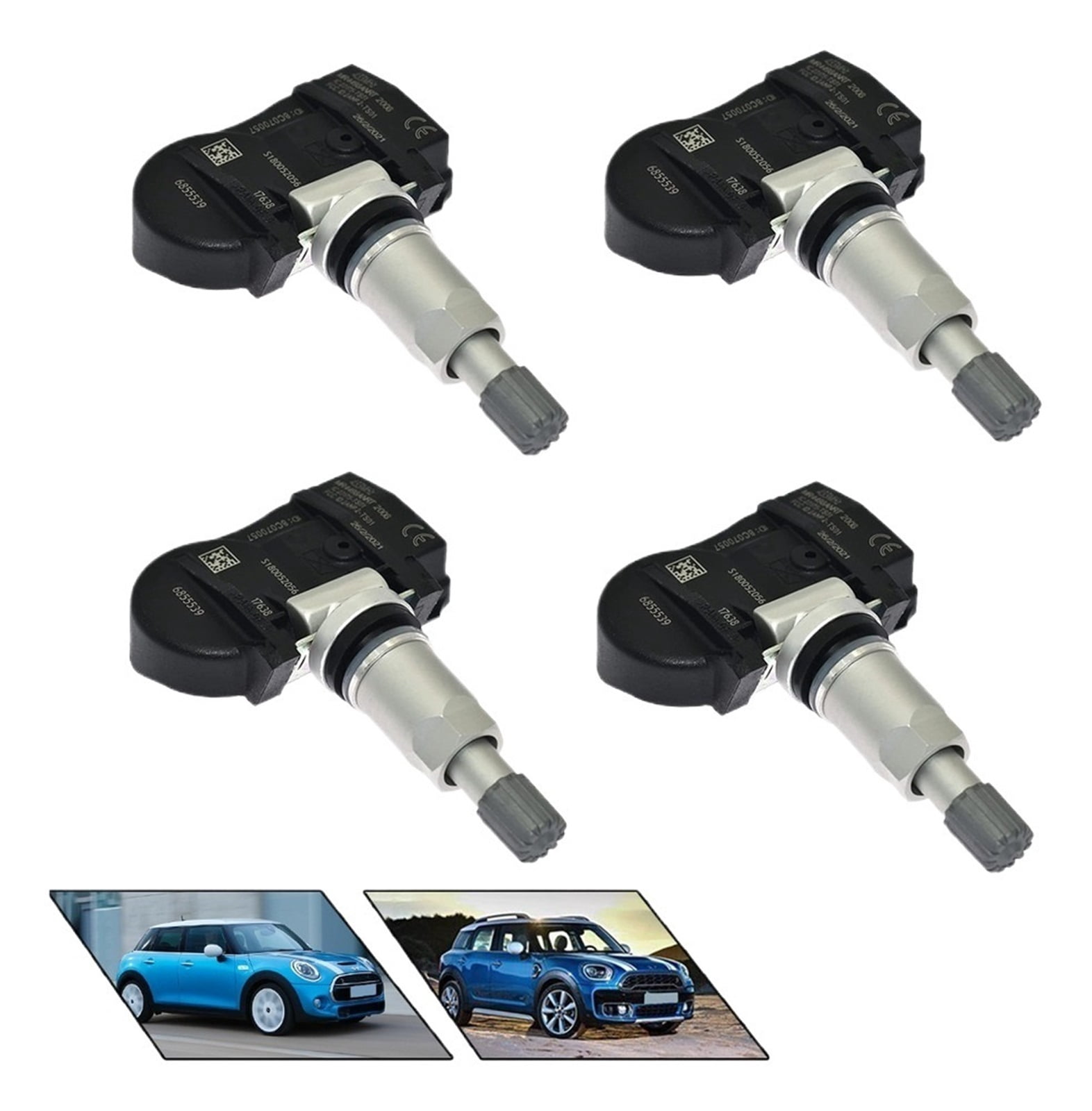 Tpms Pressure Sensor Compatible with Bmw Mini Cooper Mini Countryman ...