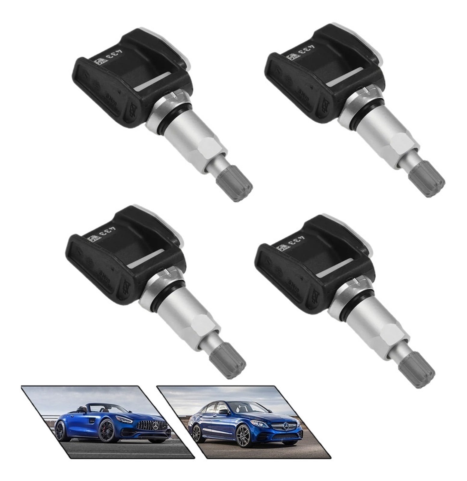 Tpms Tire Pressure Sensor Compatible with Mercedes Amg Gt C-class ...