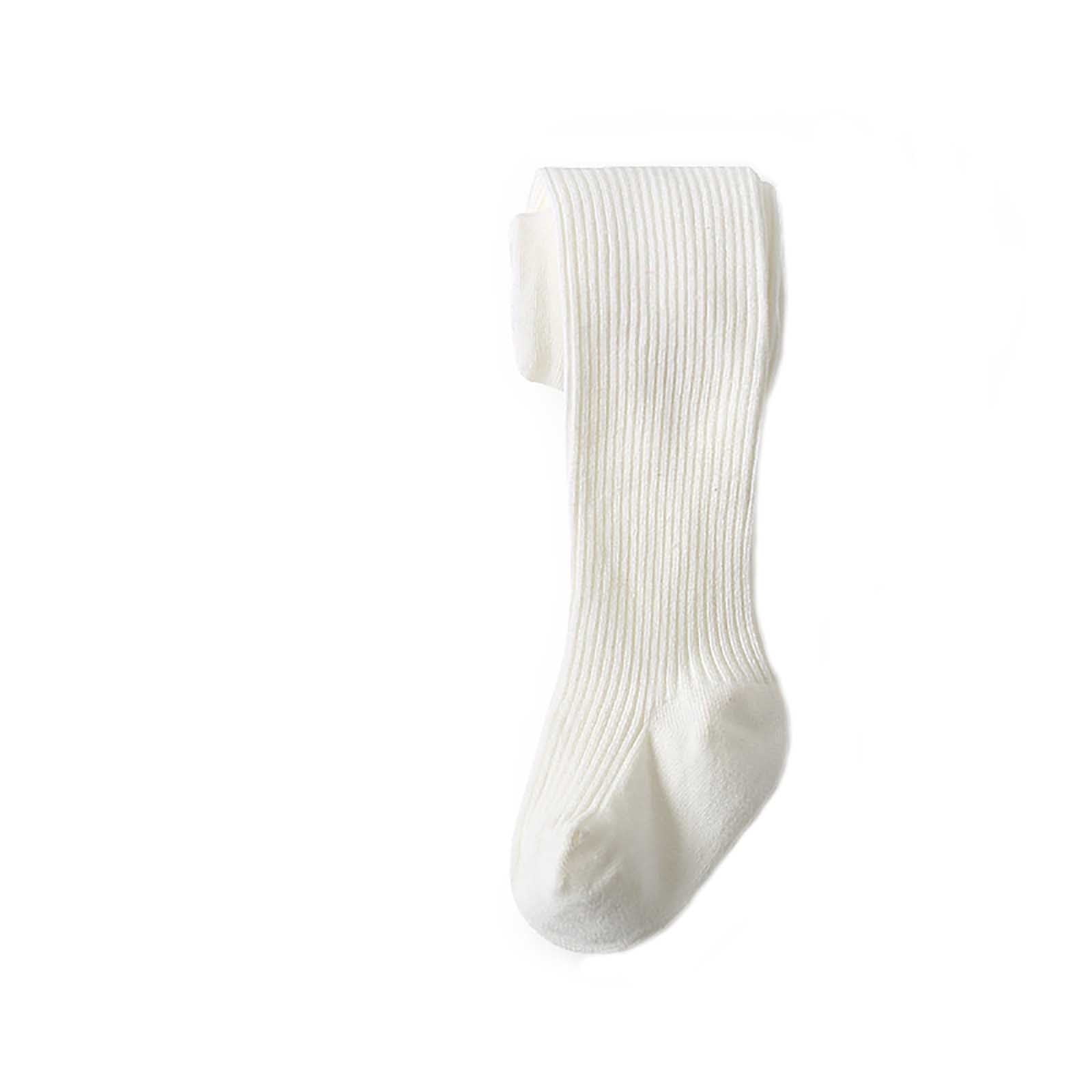 Tponi Control Top Pantyhose semi-opaque Tights Thigh-High White 26 ...