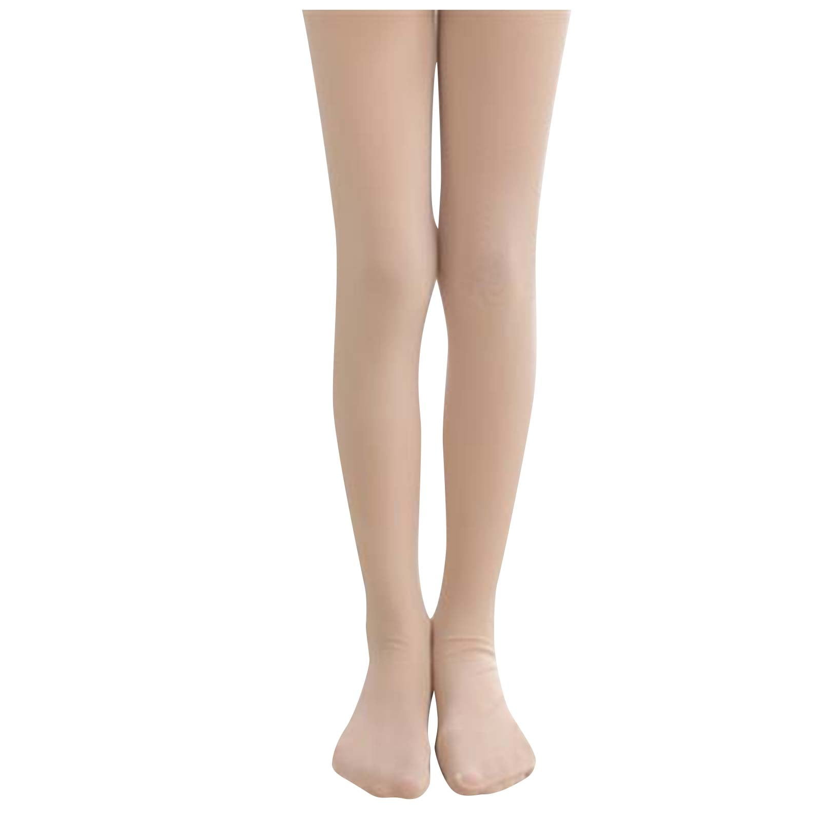 Tponi Pantyhose For Women semi-opaque Pantyhose Thigh-High Beige S ...