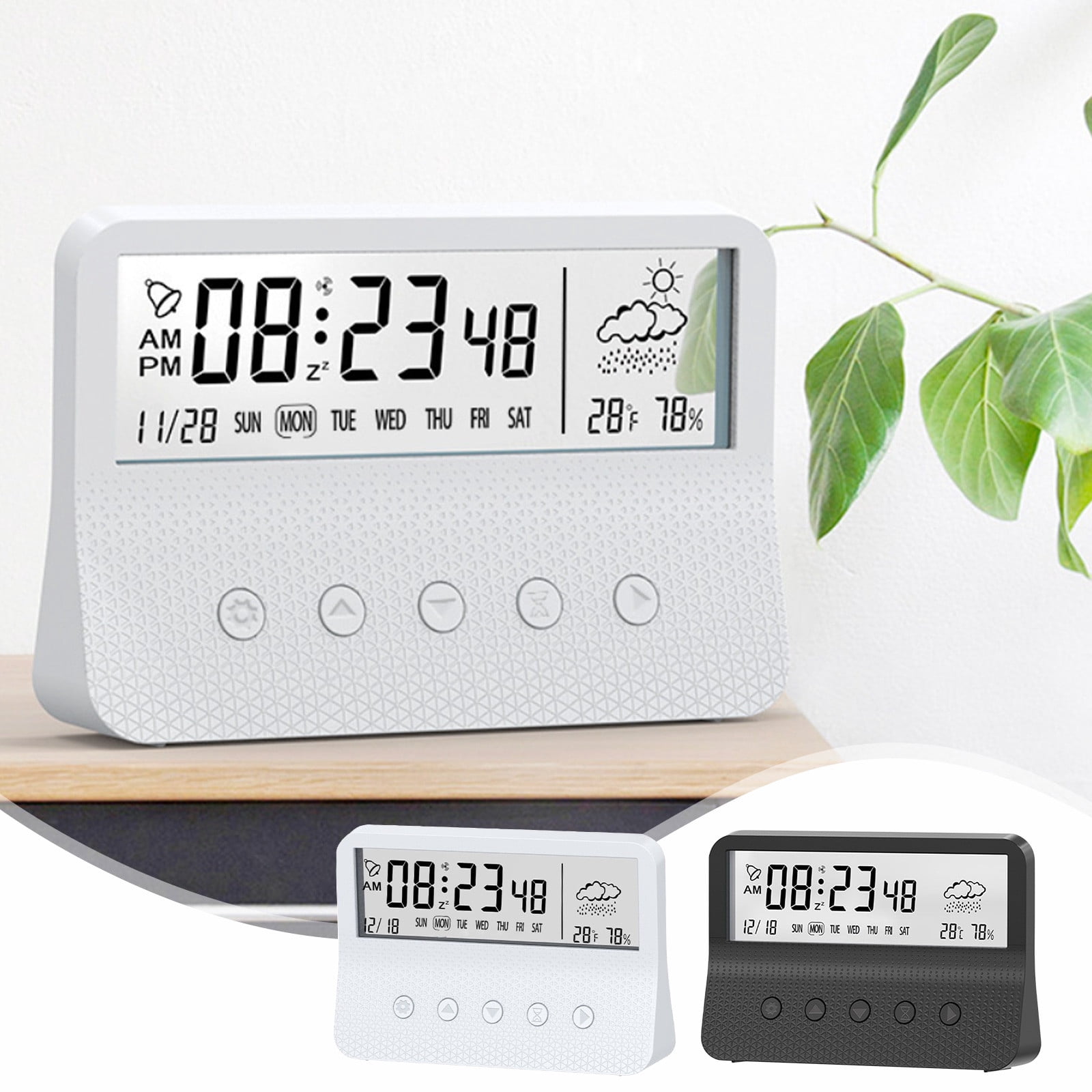 Christmas Clearance Digital Electronic Clock with LED Display and ...