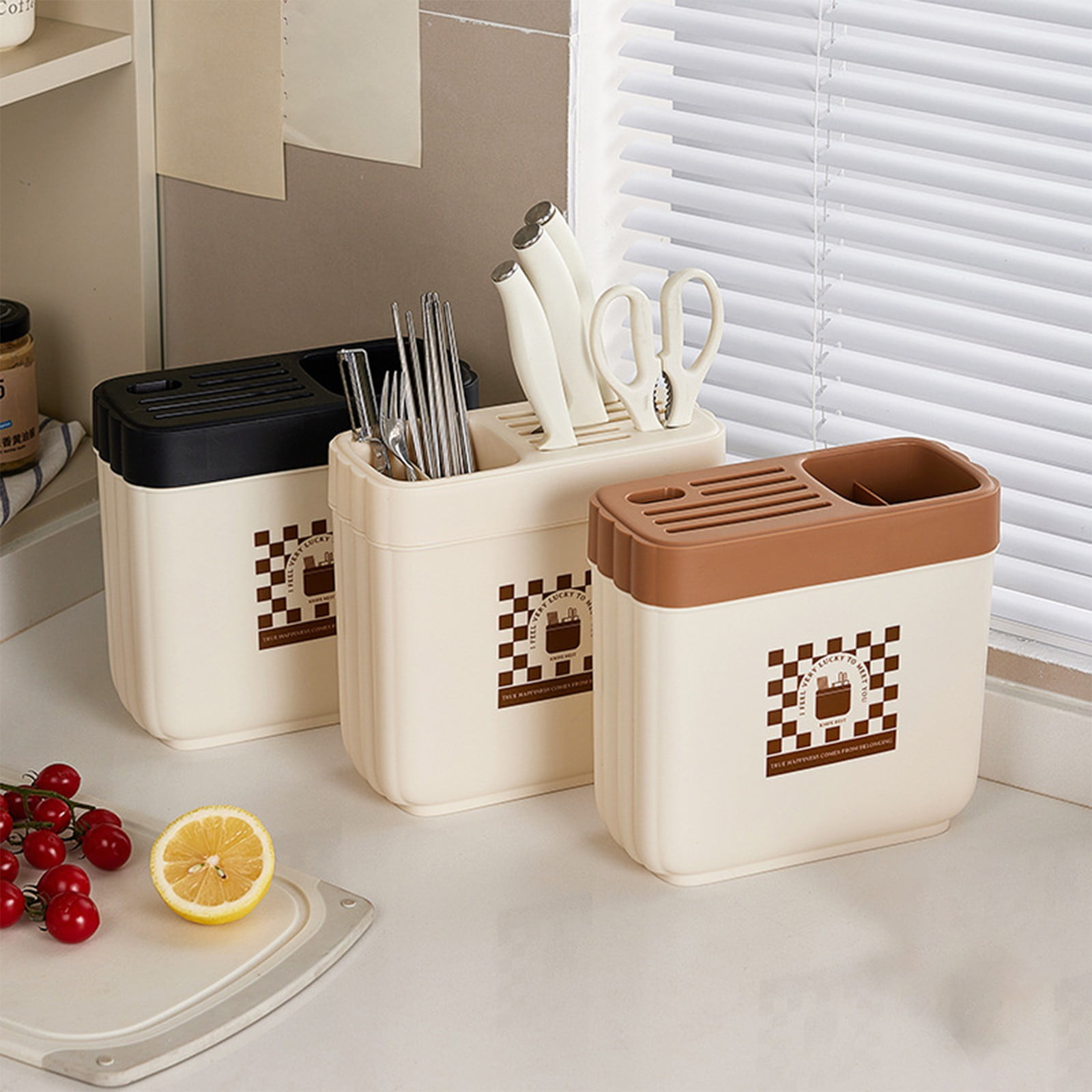 Christmas Clearance Tpzfurit Kitchen Plastic Storage Rack - Organized ...