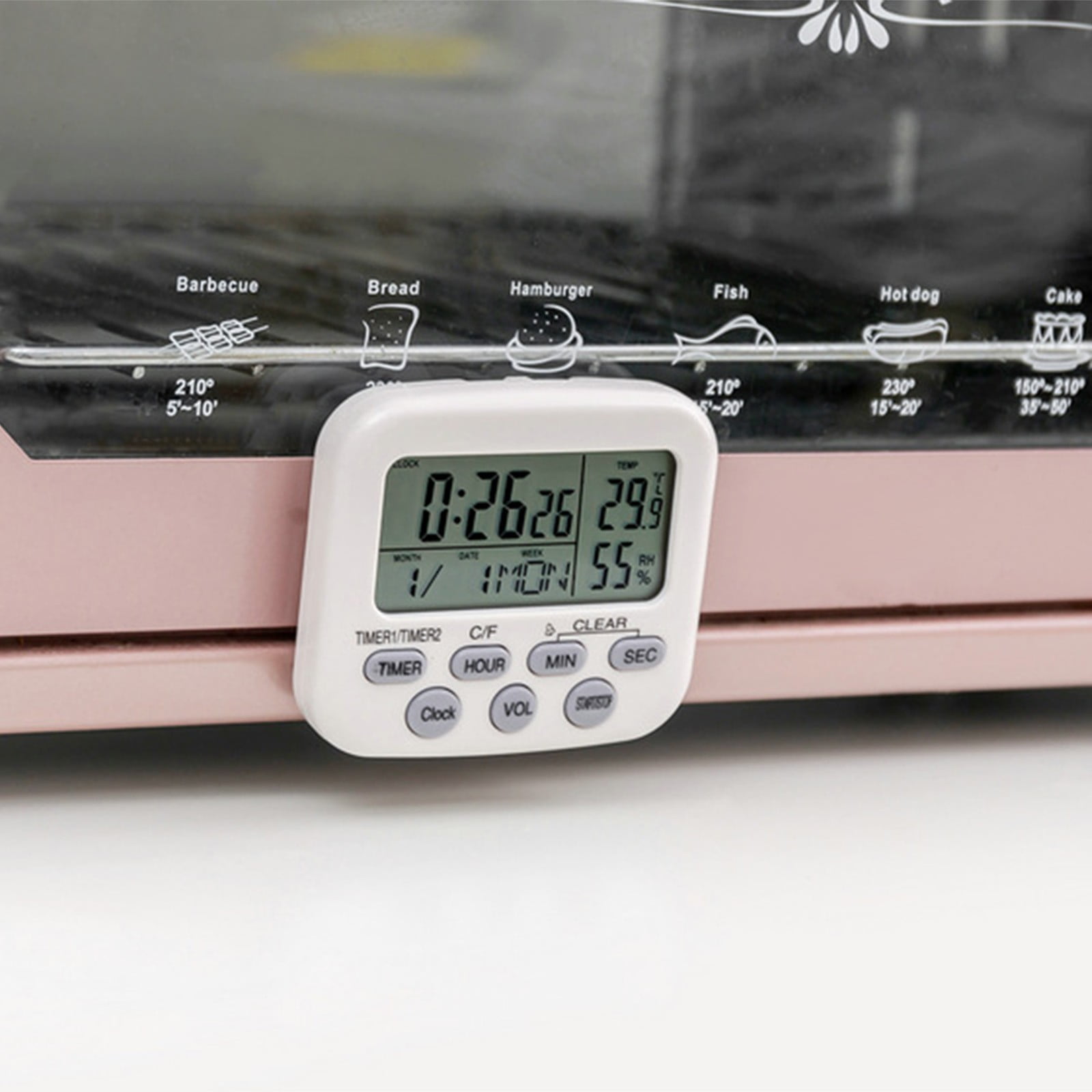 Christmas Clearance Tpzfurit Modern Kitchen Timer with LED Display ...