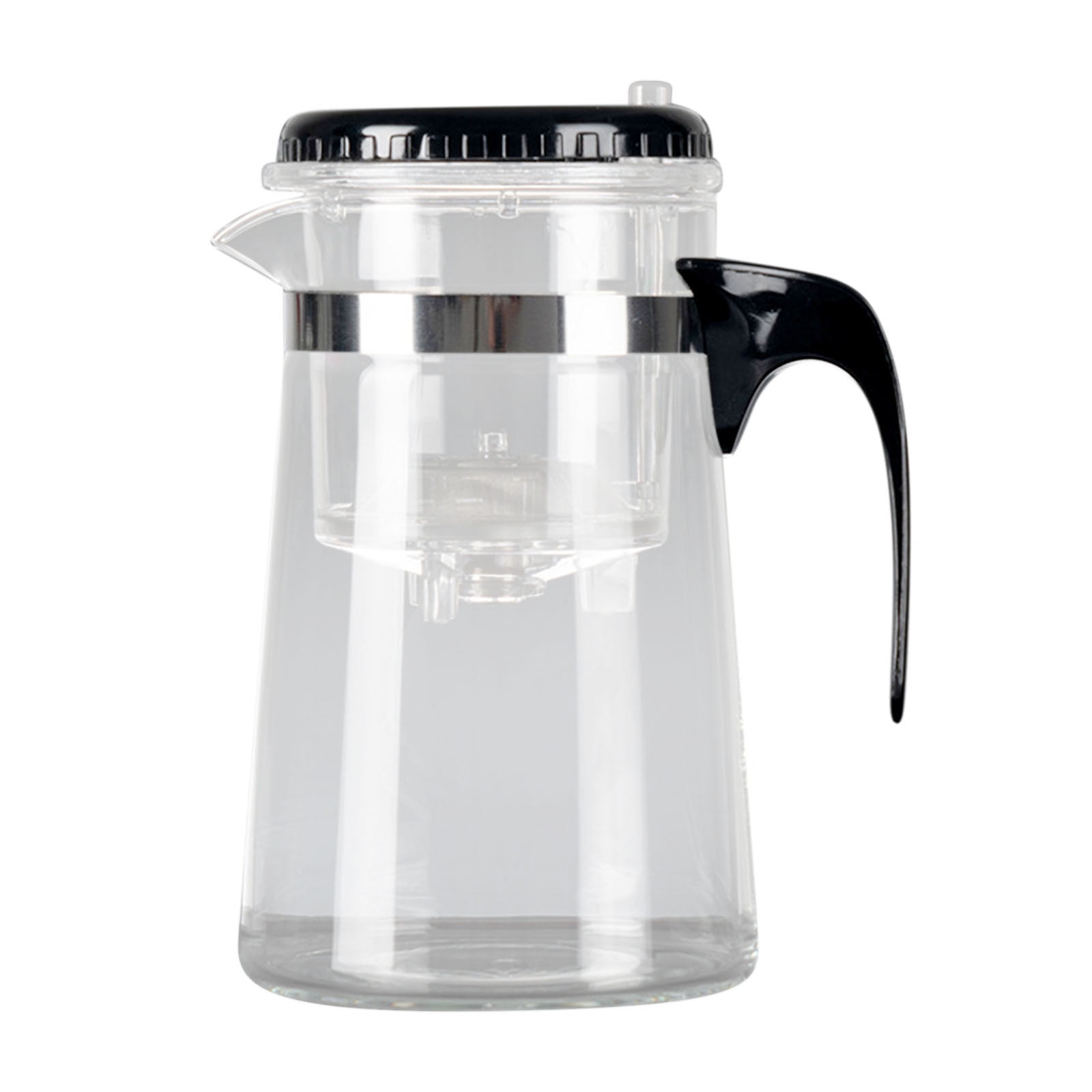 Christmas Clearance Rodless Teapot - Elegant Glass Tea Set with Tea ...