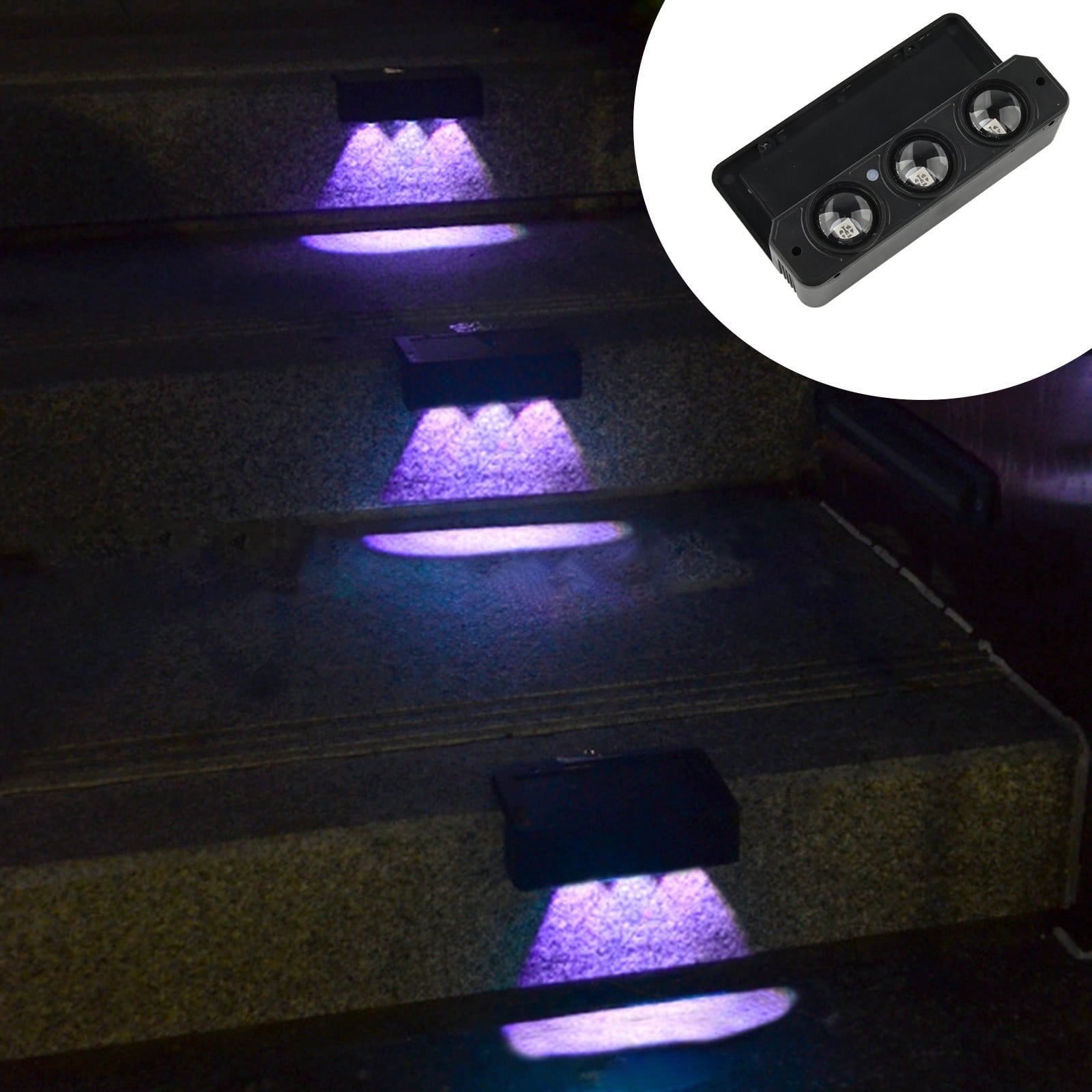 Tpzfurit Solar Wall Lights with Motion Sensor and Light Control for ...