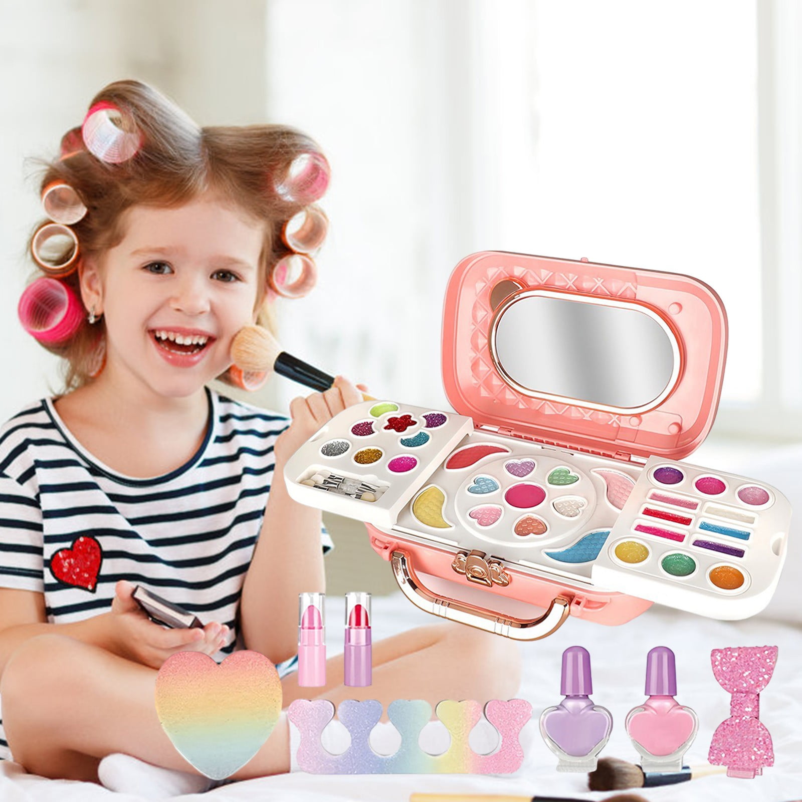 Christmas Clearance Tpzfurit Sparkling Princess Toddler Makeup Set ...
