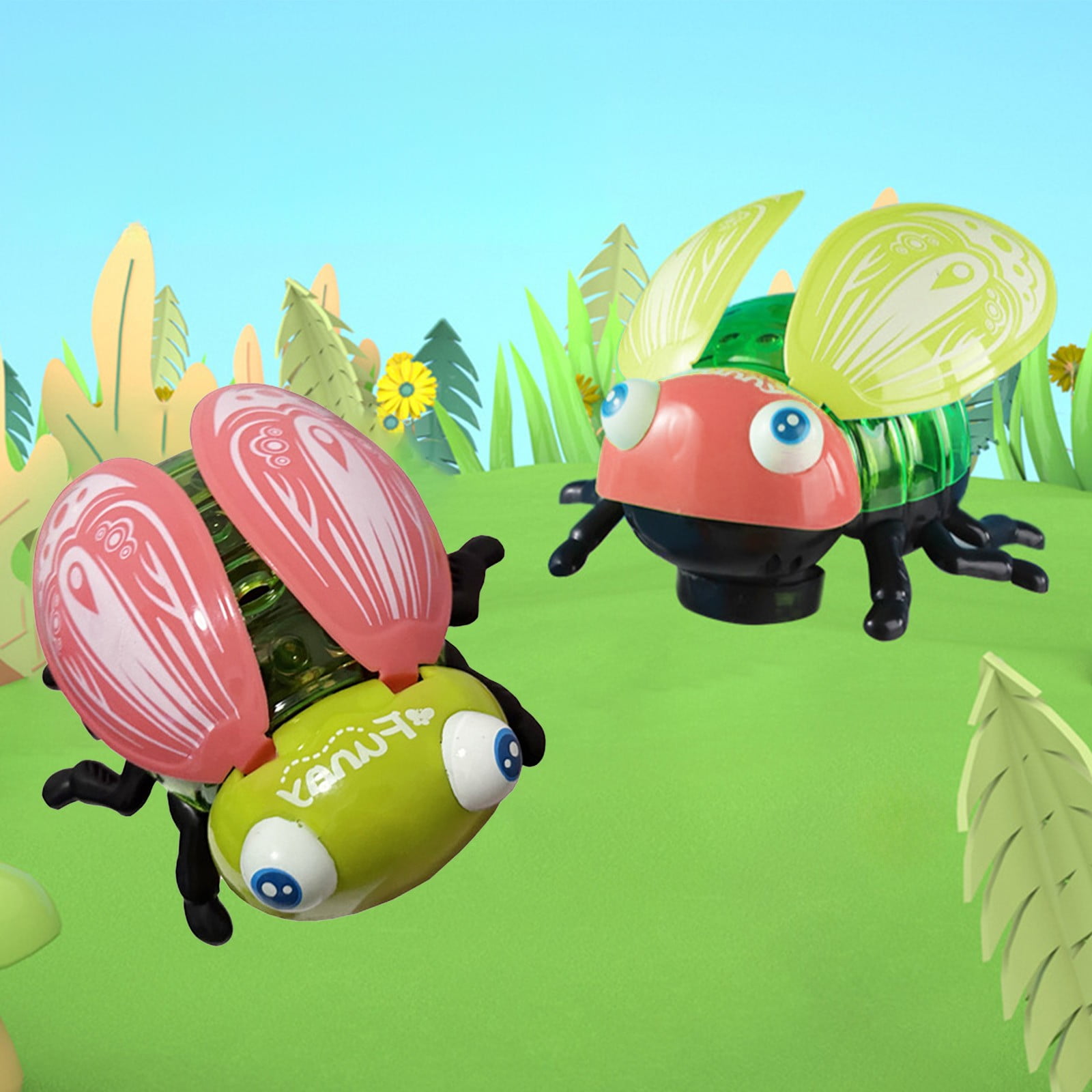 Christmas Clearance Tpzfurit Universal Insect Crawling Toy with Music ...