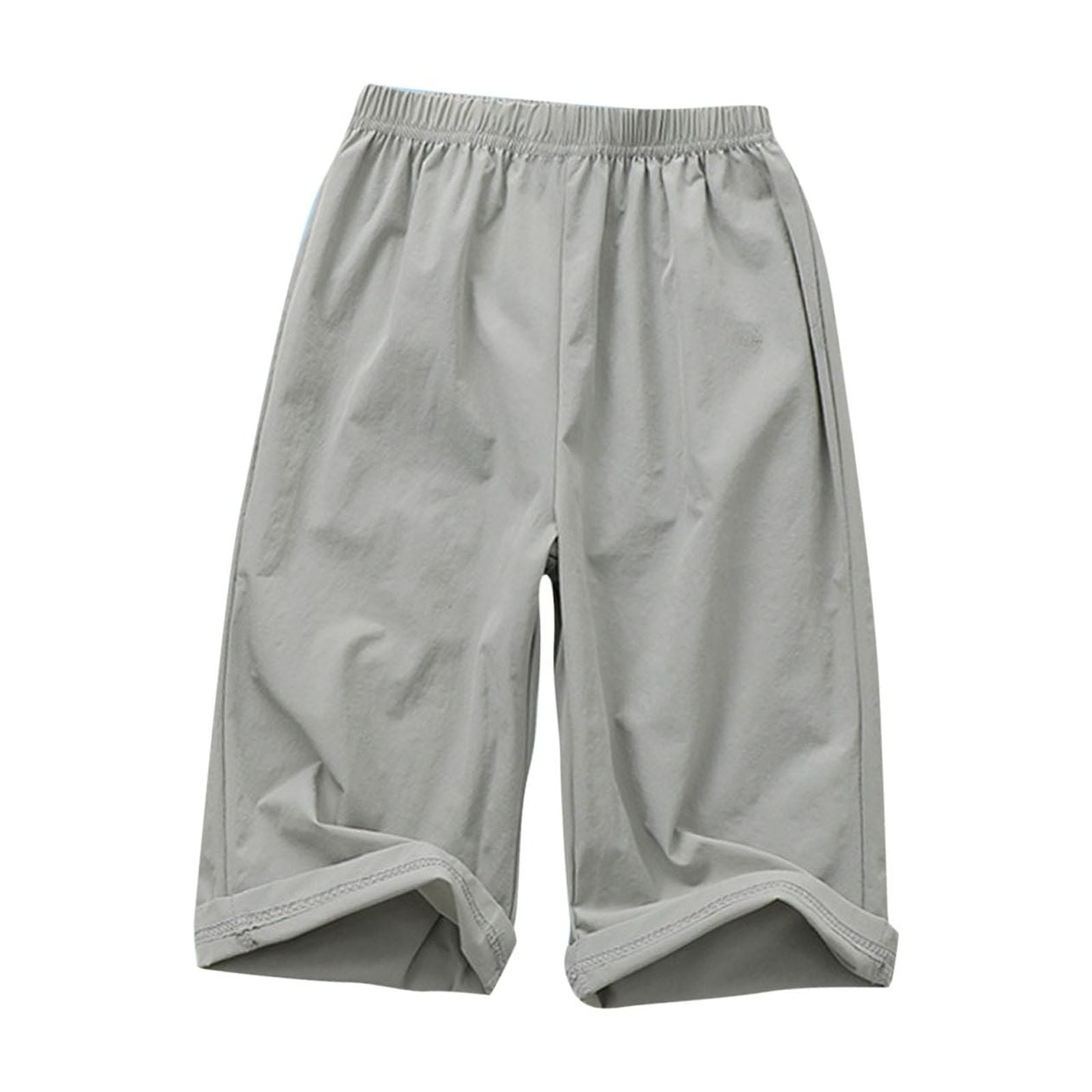 Tqcoqu Summer Mid To Large Children's Functional Cropped Pants ...