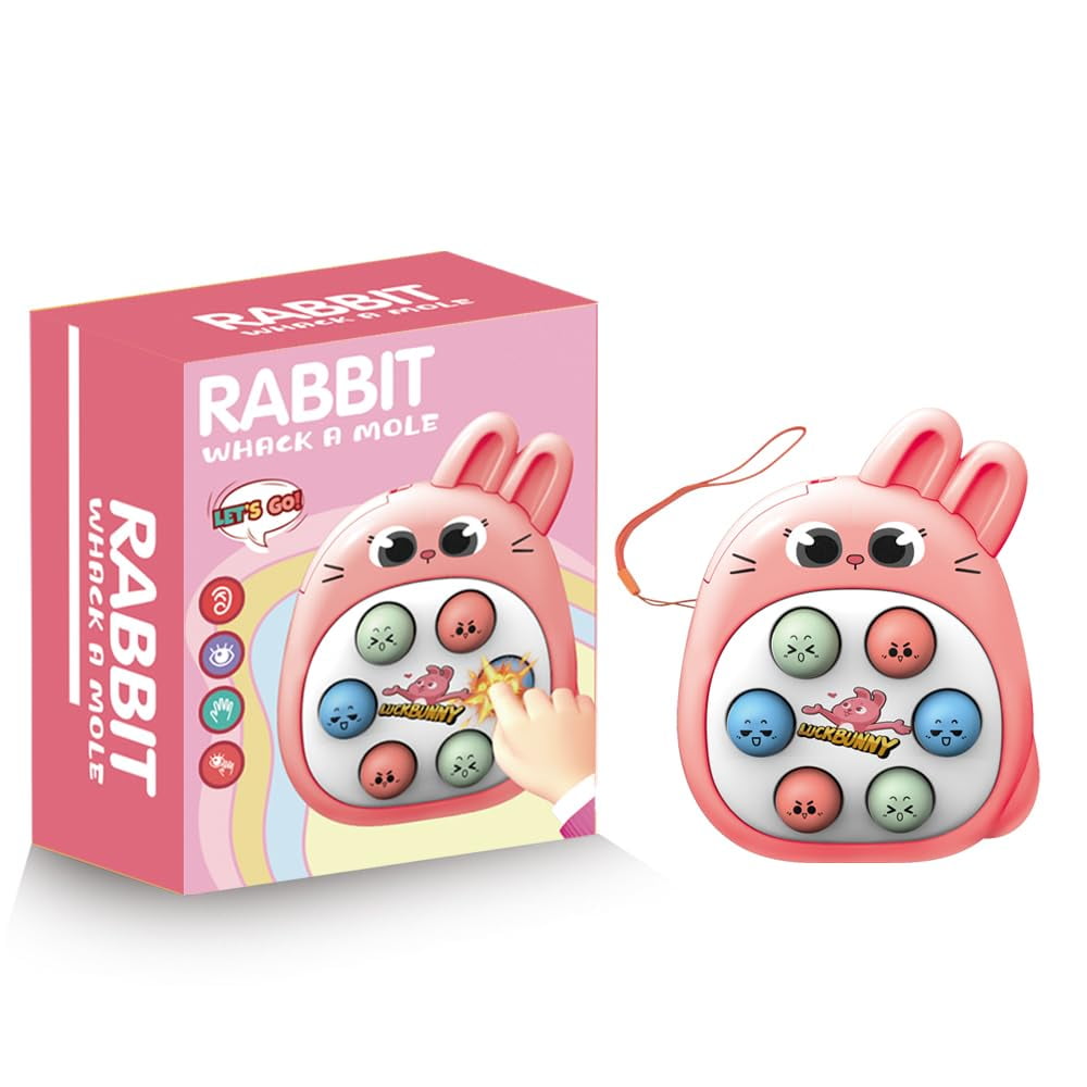 Tqurhgs Cartoon Rabbit Whack-a-mole AIF4 Game, Push Bubble Pressure ...