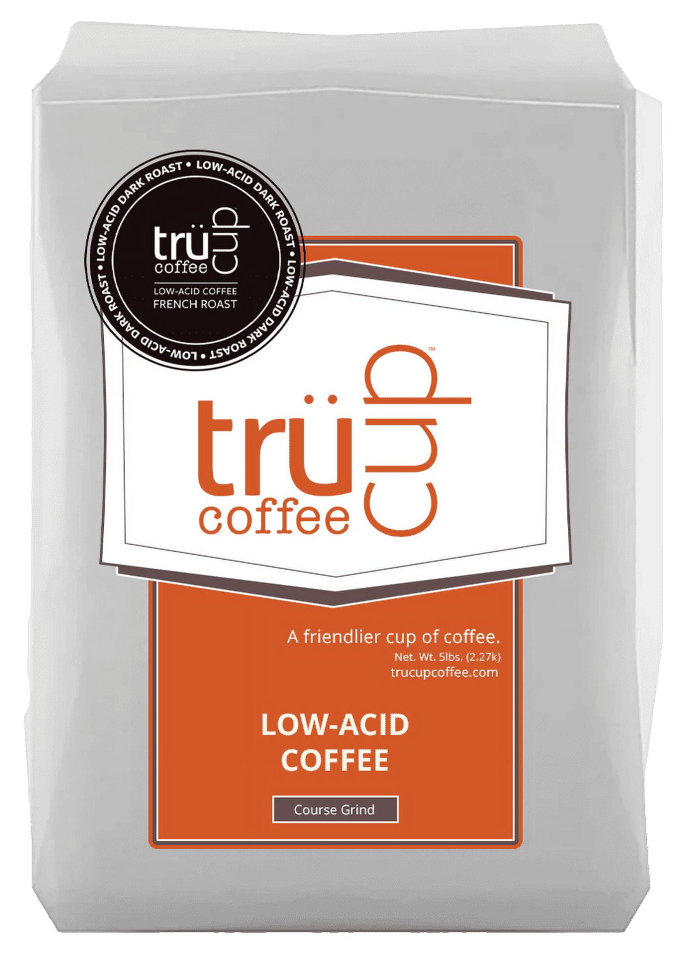 Trücup Low-Acid French Roast Drip Coffee, Bold & Smooth, Gentle on ...
