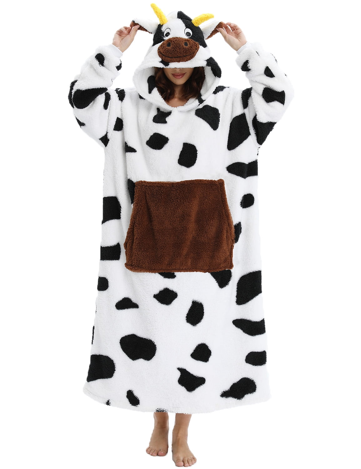 Tres Chic Mailanda Wearable Blanket Hoodie, Oversized Sweatshirt for Women, Men, Teens - Walmart.com