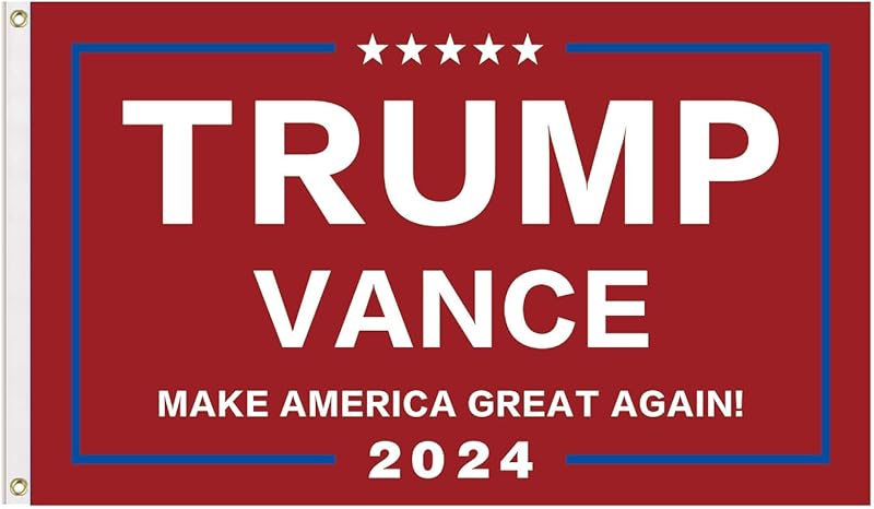 Tr-ump Vance 2024 Flag 3x5 Ft Tru-mp Vance Flag Make America Great ...