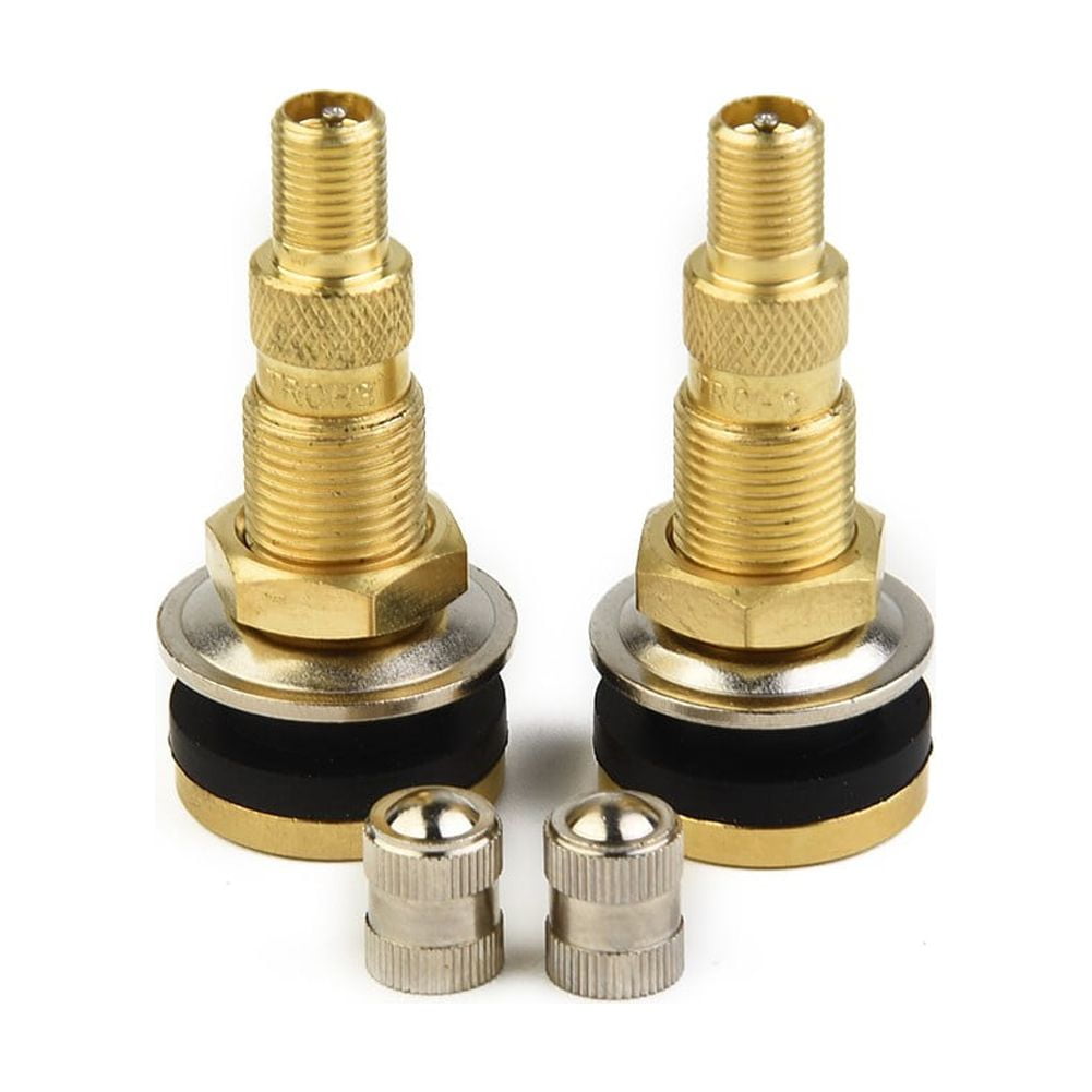 Tr618A Tractor Air Liquid Tubeless Tire Brass Valve Stem, 2Pcs ...