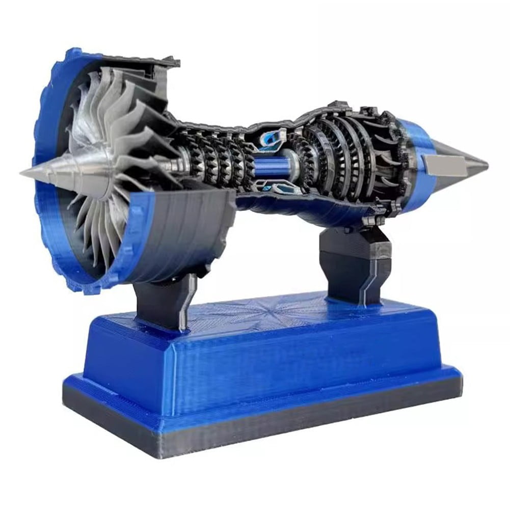 Tr900 Small Turbofan Engine Model With Electric Shock Absorber Motor ...