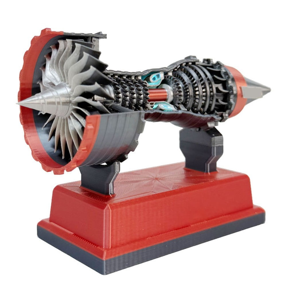 Tr900 Small Turbofan Engine Model With Electric Shock Absorber Motor ...