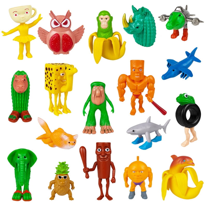 Italian Brainrot Action Figures Tra-lalero Tra-lala Animals Tung-Tung ...