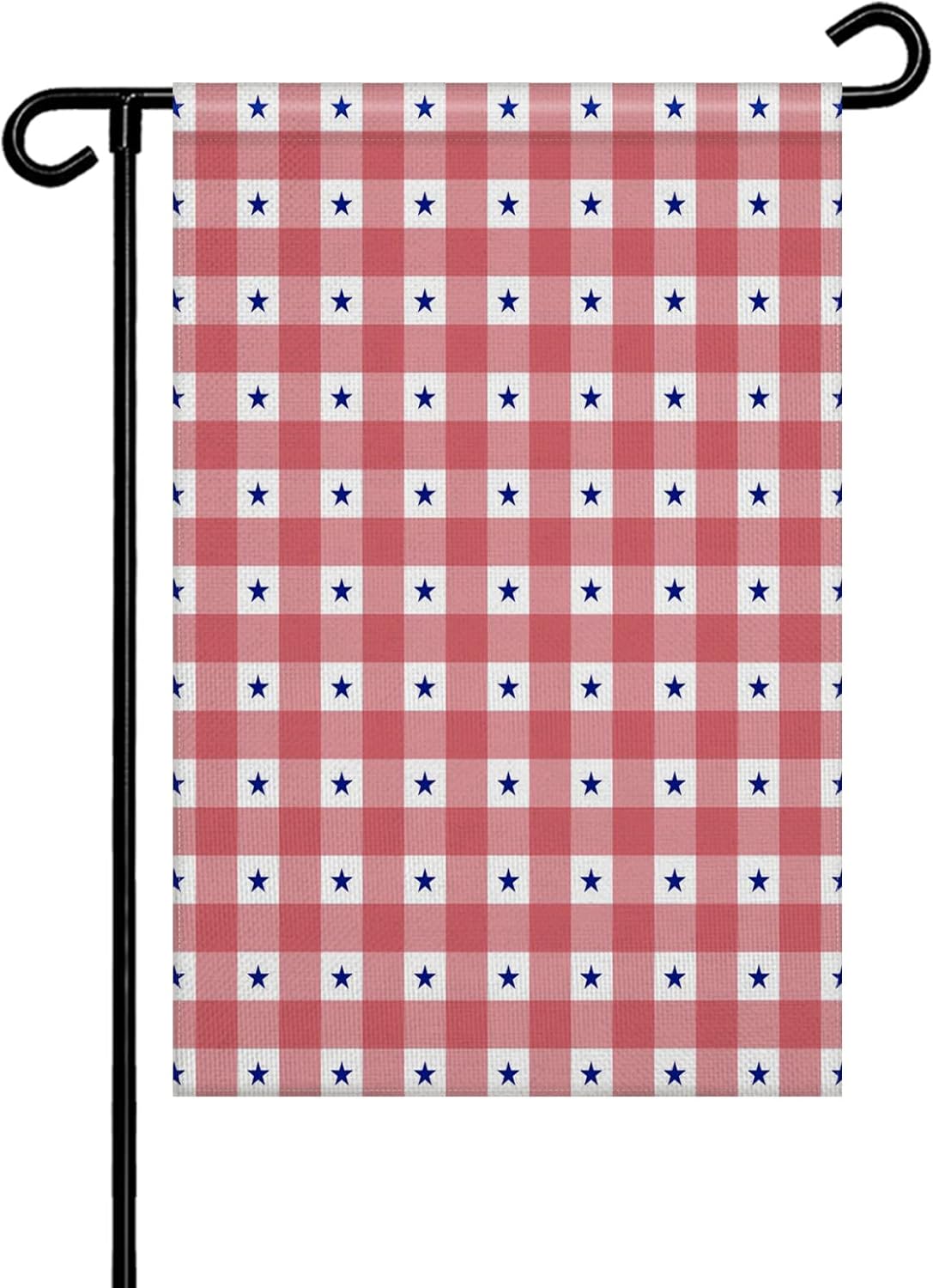 TraQunn 4th of July Garden Flag Blue Patriotic Stars Buffalo Flag ...