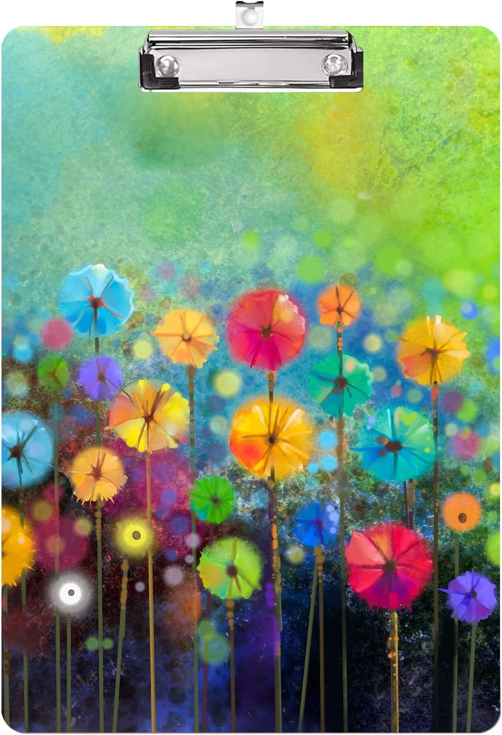 TraQunn Abstract Floral Clipboard A4 Letter Size Wooden Decorative ...