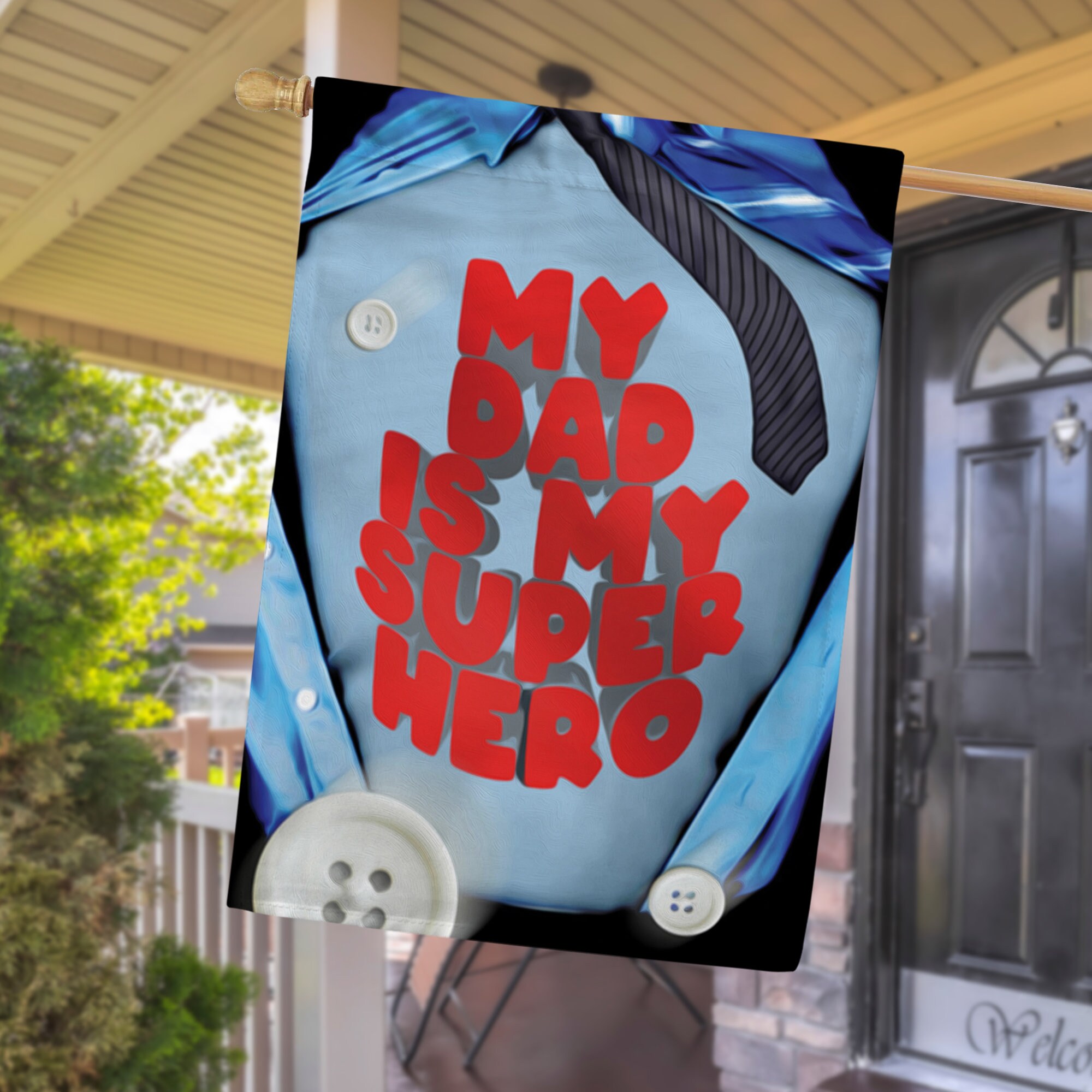 TraQunn Happy Father's Day Garden Flag Father Garden Flag Father's Day ...