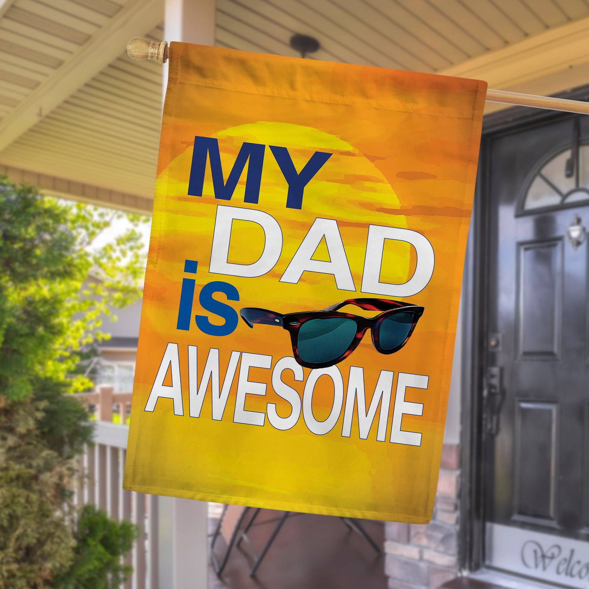 TraQunn Happy Father's Day Garden Flag Father Garden Flag Father's Day ...