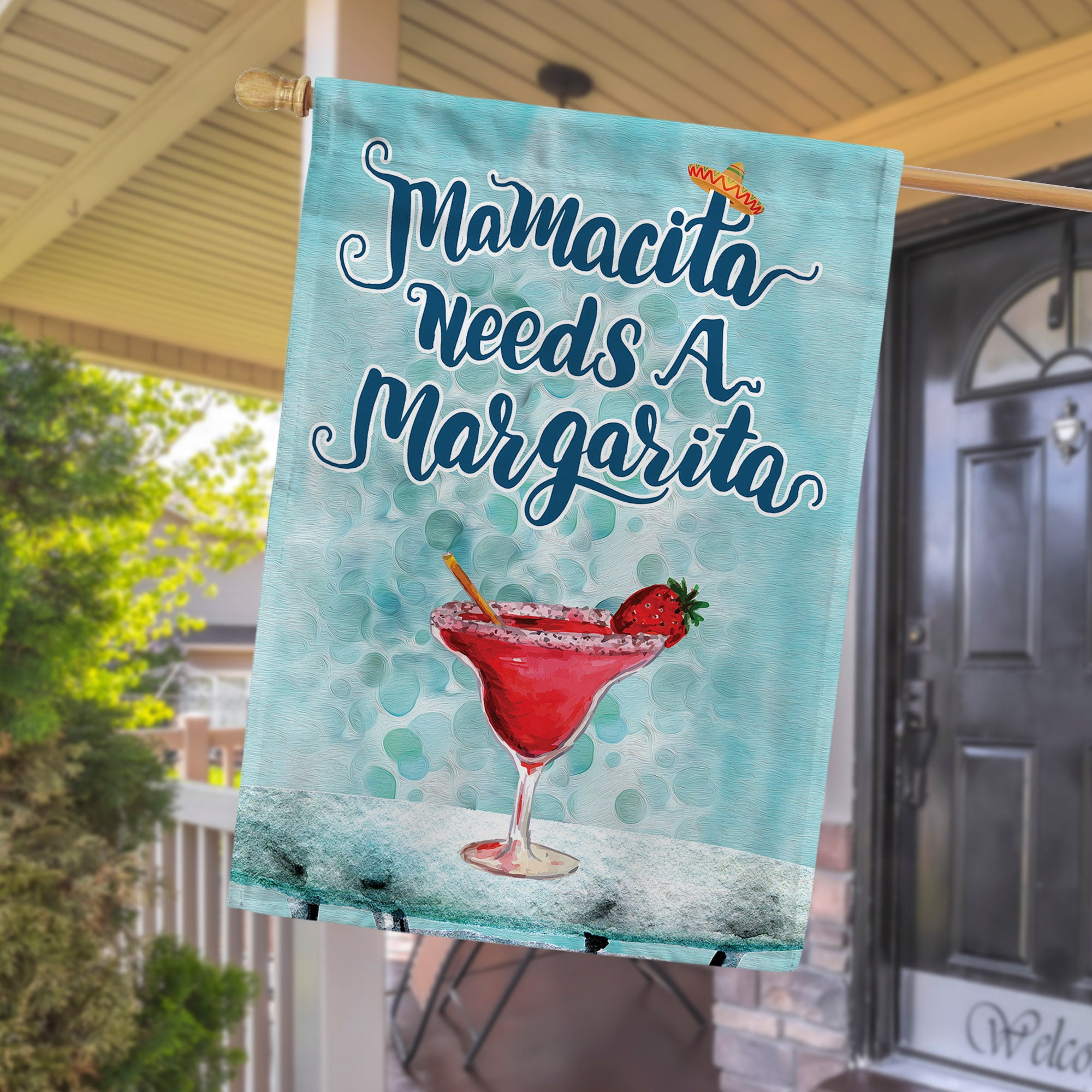 TraQunn Margarita Flag Margarita Garden Flag Cocktail Garden Flag ...
