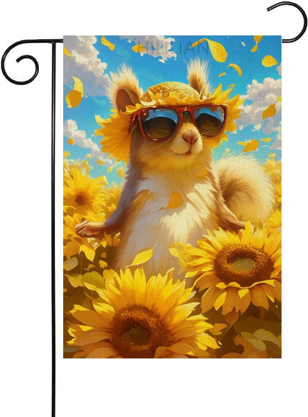 TraQunn Squirrel Garden Flag Welcome 12x18 Inch Vertical Double Sided ...