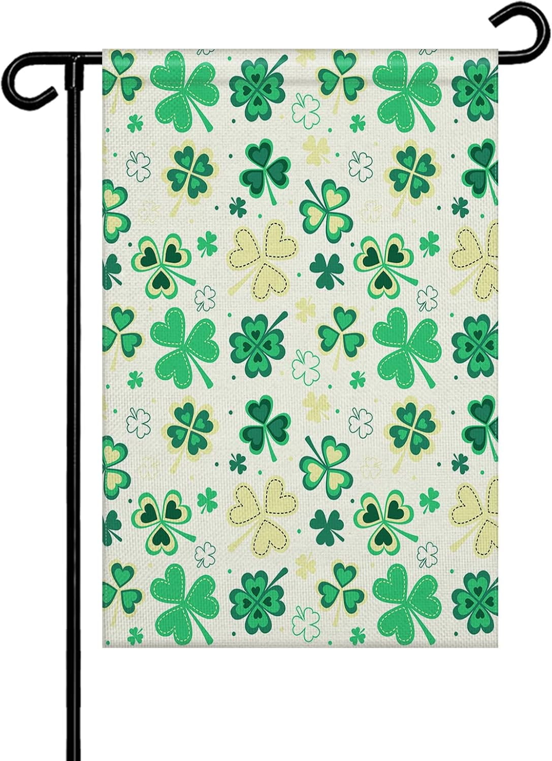 TraQunn St. Patrick's Day Garden Flags Shamrock Clover Garden Flag ...