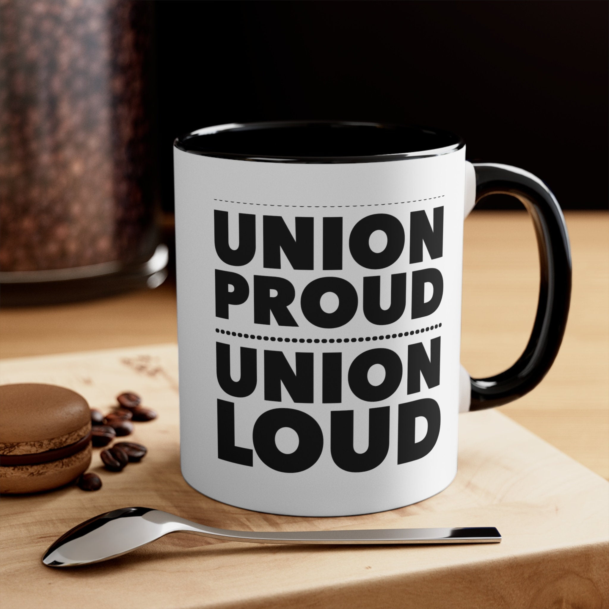 TraQunn Union Proud Union Loud Coffee Mug Colorful 11 Oz Ceramic Cup ...