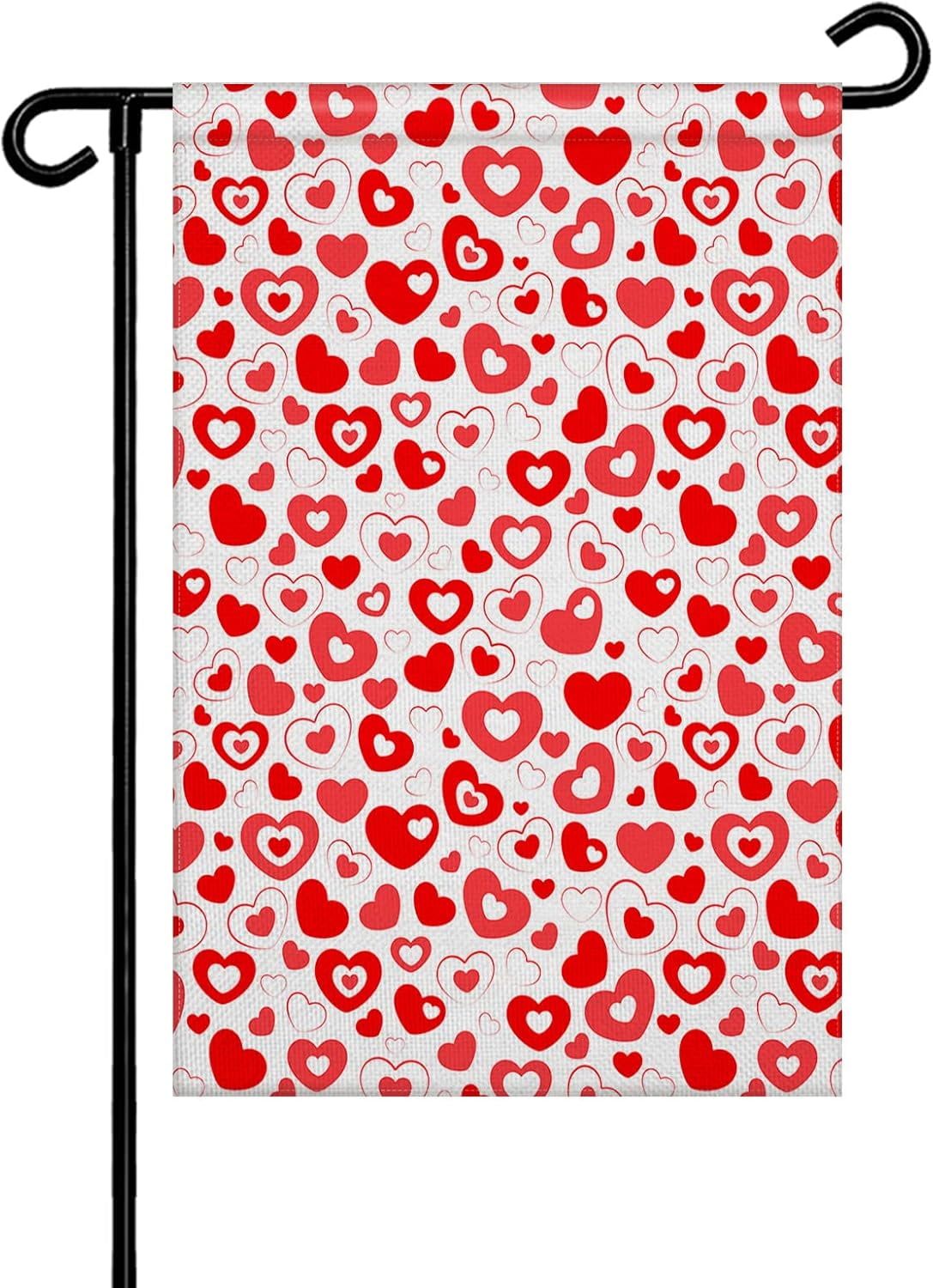 TraQunn Valentine's Day Garden Flags Love Heart Shape Garden Flag ...