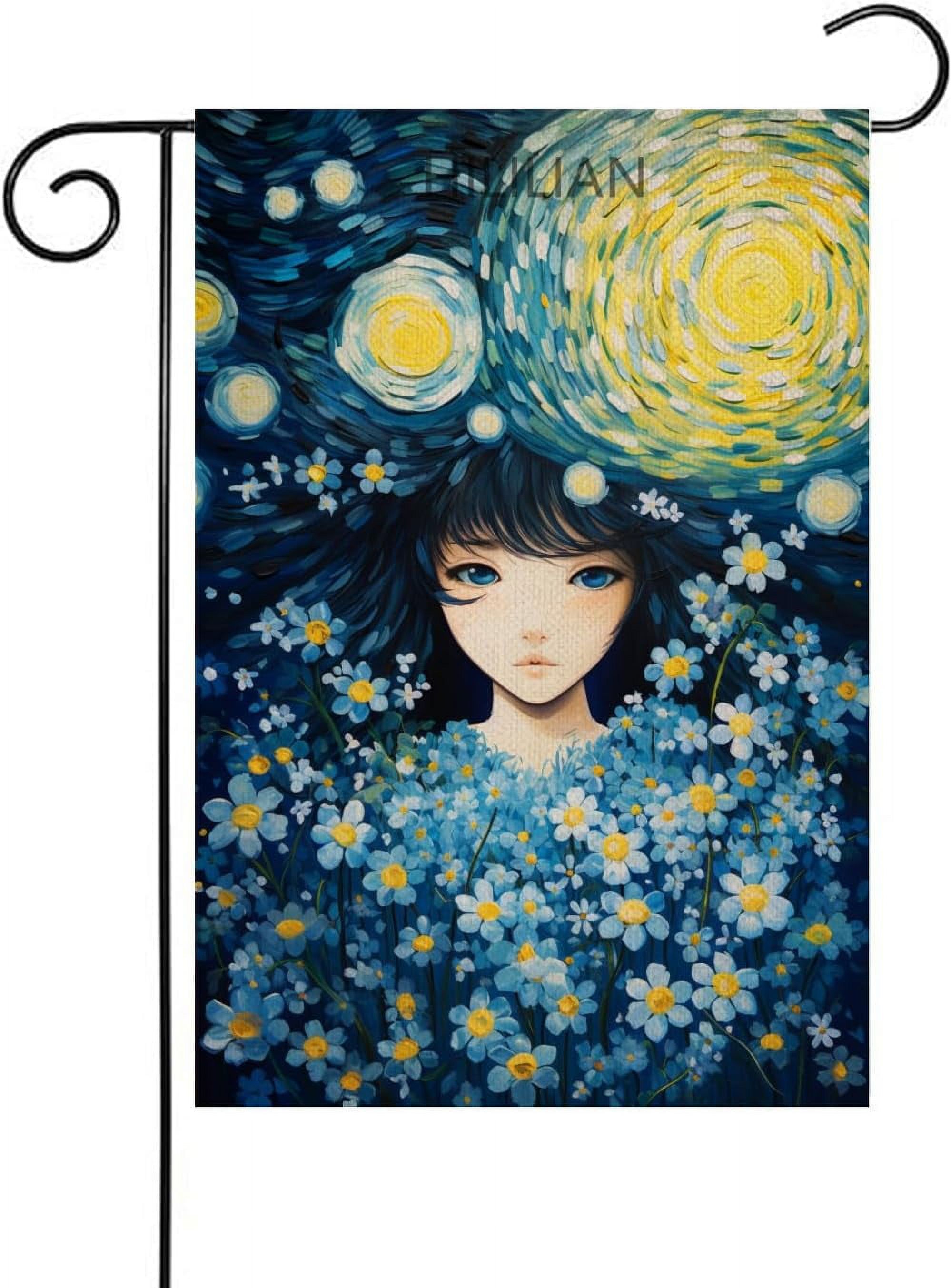 TraQunn Welcome Spring Garden Flag 12x18 Inch Double Sided Vertical ...