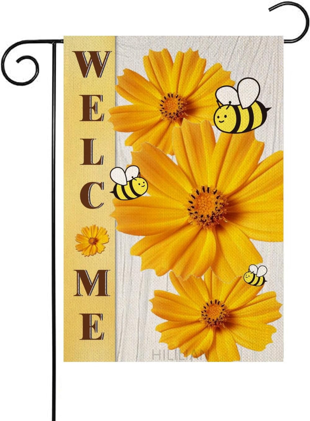 TraQunn Zinnia Garden Flag 12x18 Inch Double Sided for Outside Welcome ...